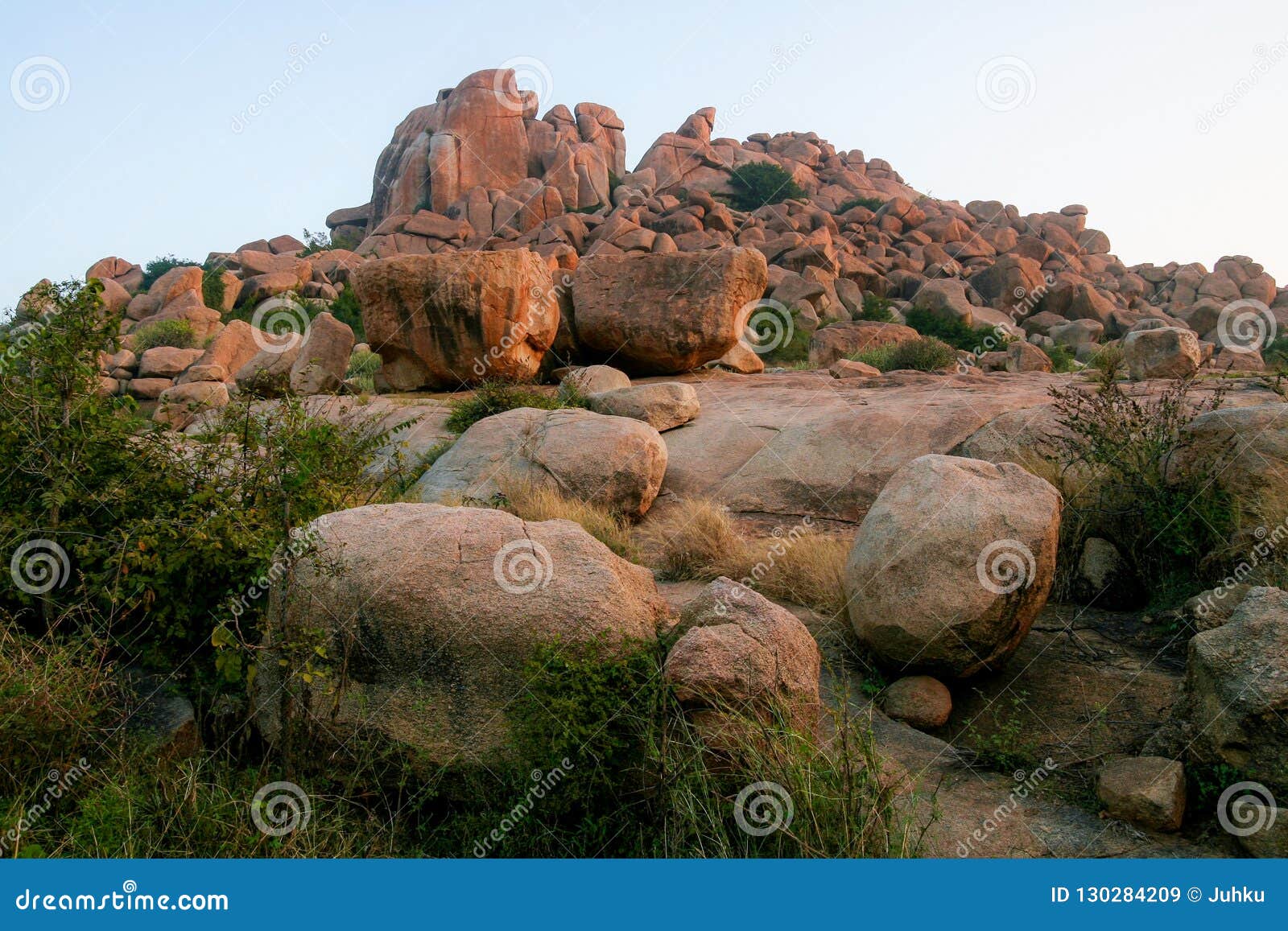 Big boulders in hampi stock image. Image of natural - 130284209
