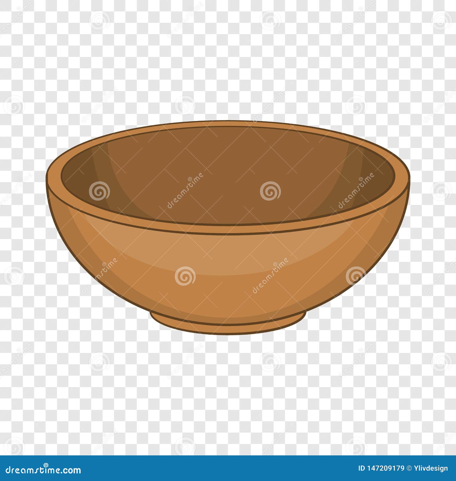 Big Bowl Icon, Cartoon Style Stock Vector - Illustration of manufacture ...