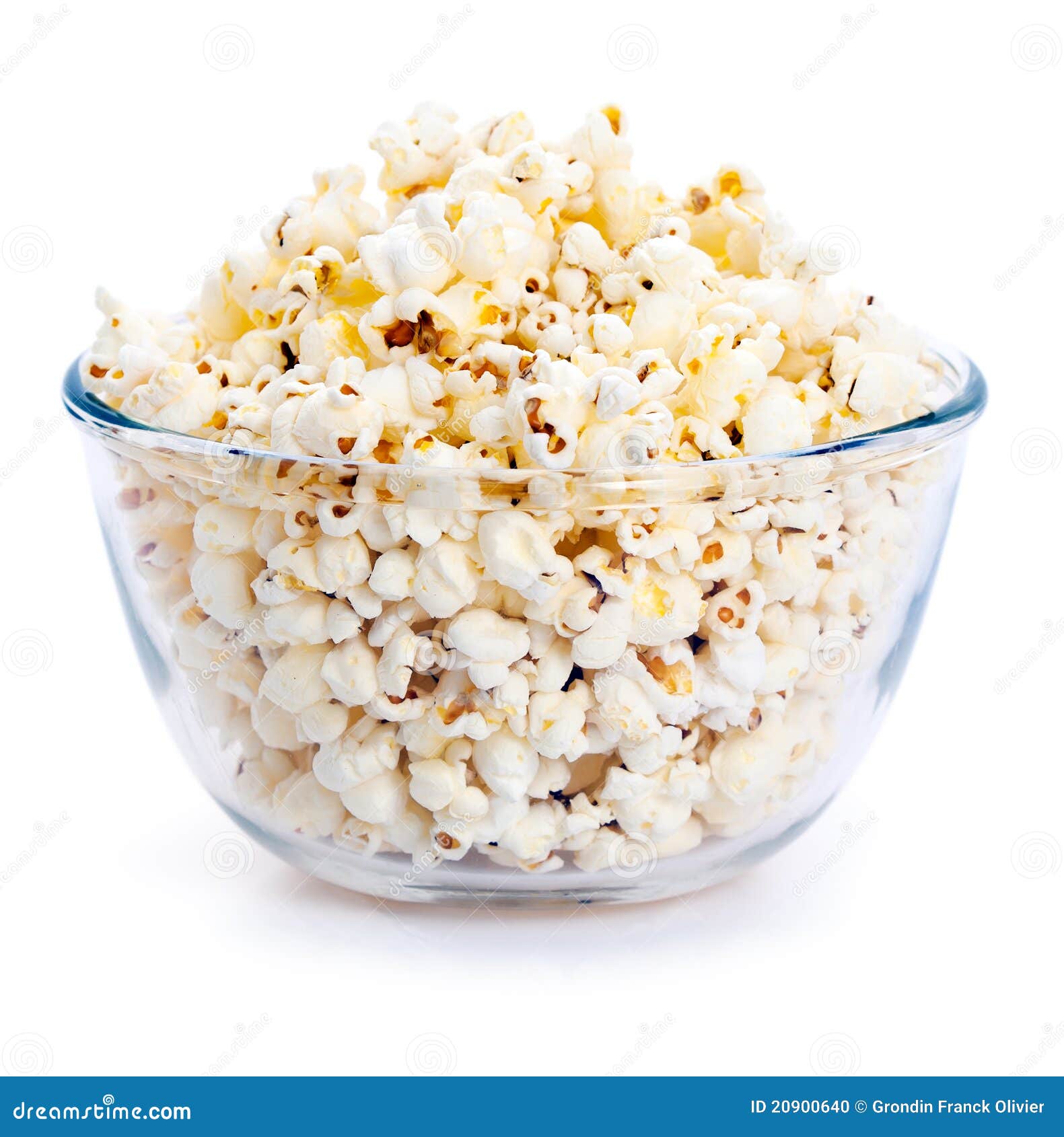 Big Bowl of Popcorn stock photo. Image of heaping, heap - 20900640
