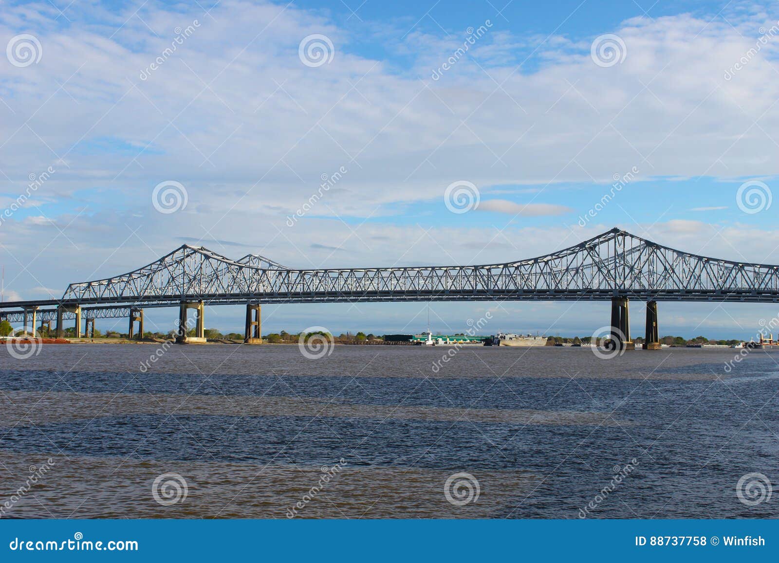 Big bridge stock photo. Image of orleans, landscapes - 88737758