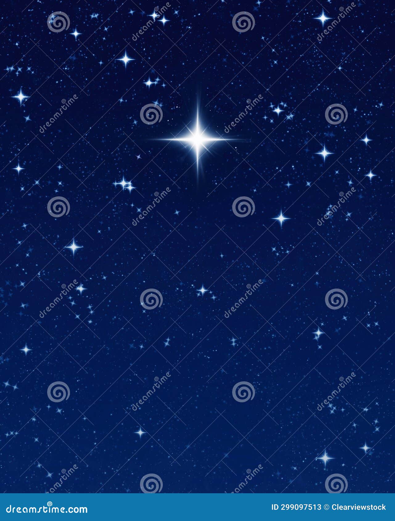 Wishing Star Starry Night Sky Stock Photo | CartoonDealer.com #4484814