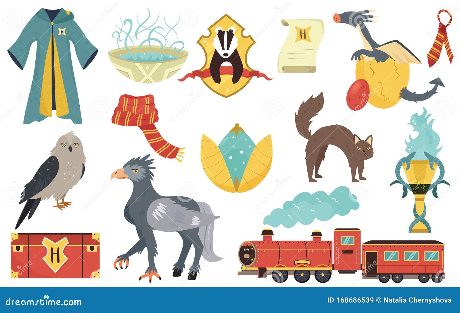 Hogwarts Emblem Royalty-Free Illustration | CartoonDealer.com #272466945