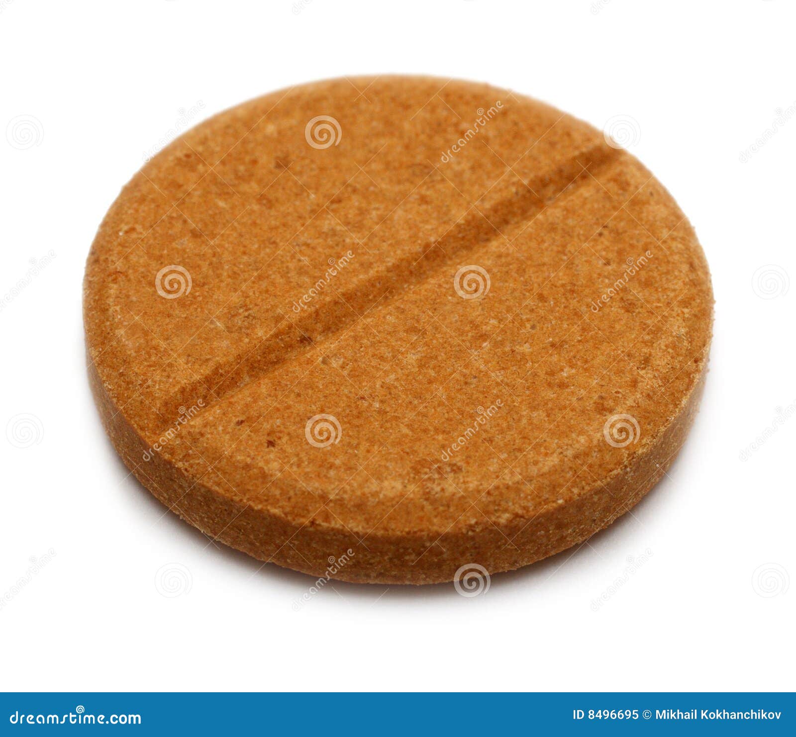 Big brown pill stock image. Image of medicine, isolated - 8496695