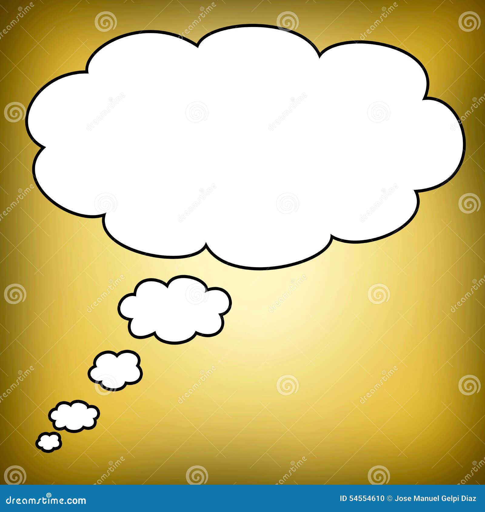 Big bubble in blank stock illustration. Illustration of icon - 54554610