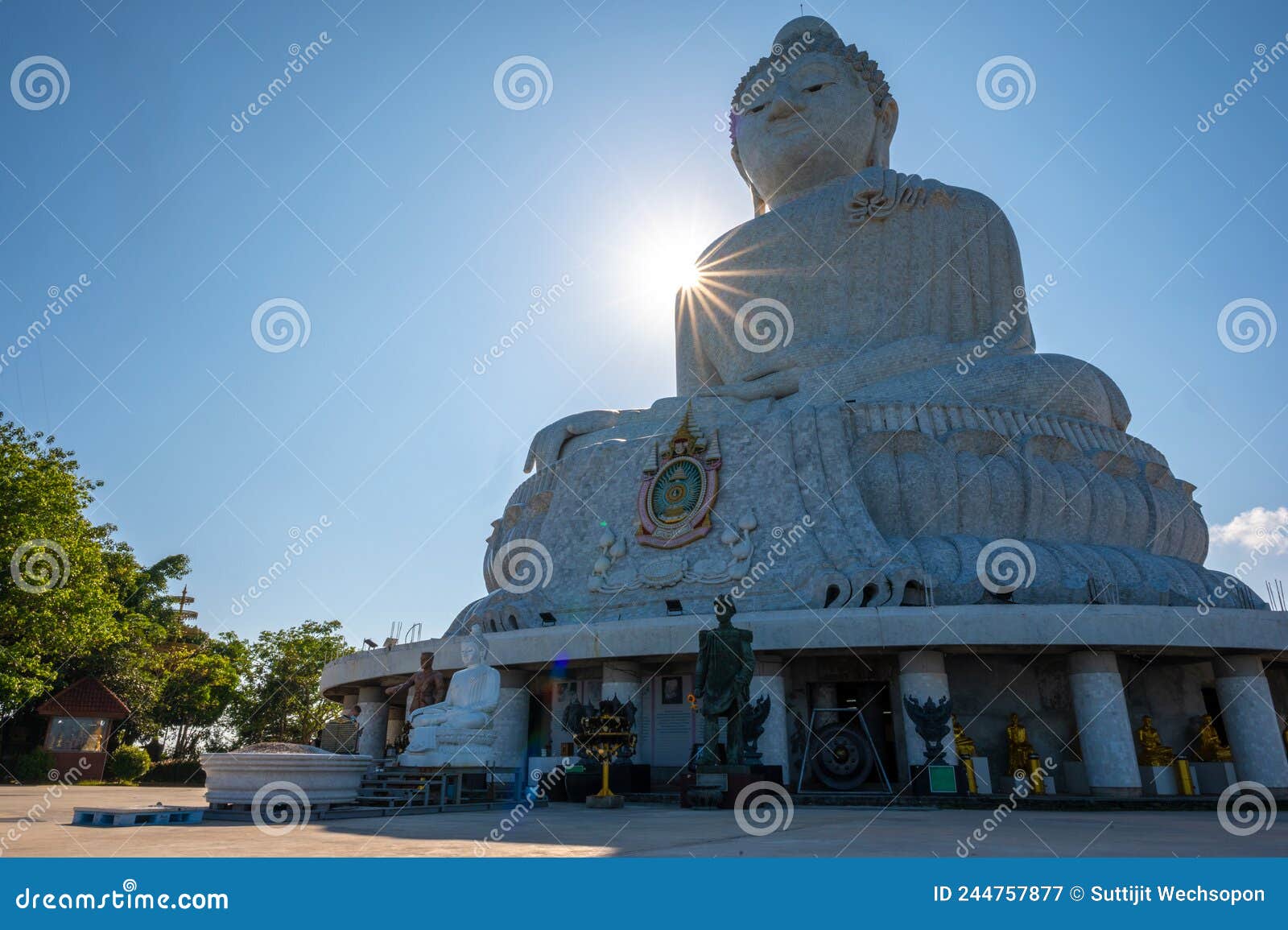 Big Buddha Phuket is the One of Landmarks on Phuket Thailand Stock ...