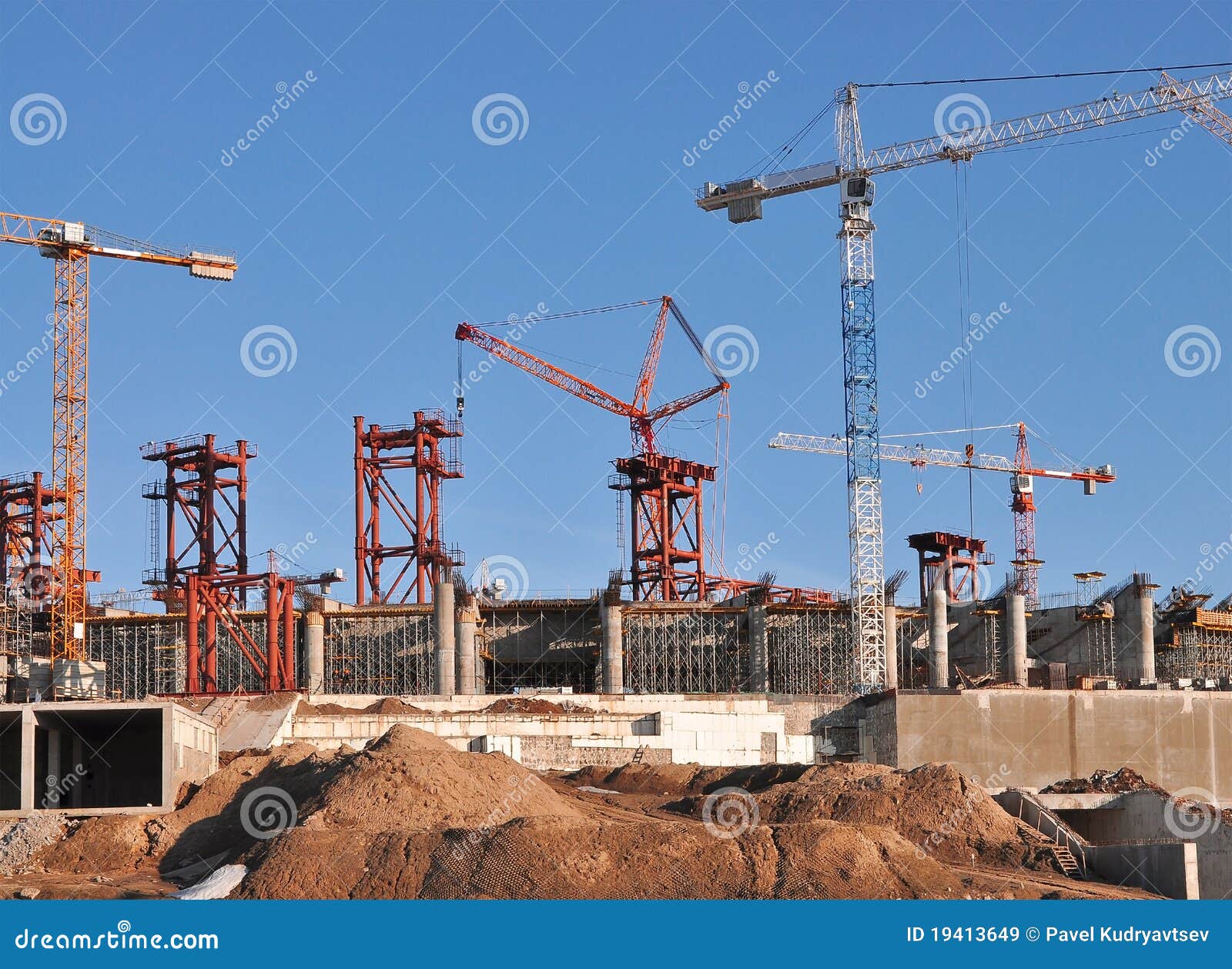 Big build stock image. Image of labour, brick, manual - 19413649