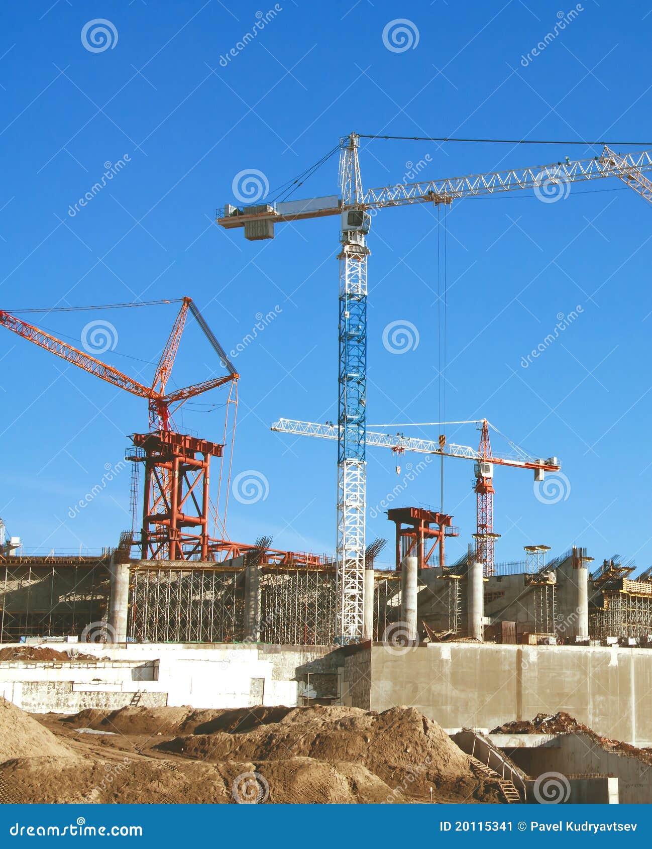 Big build. stock image. Image of prevention, solid, concrete - 20115341