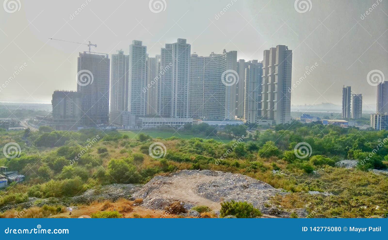 Big buildings stock photo. Image of towers, complex - 142775080