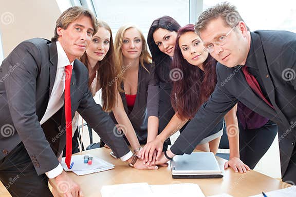 Big business team stock image. Image of looking, human - 14869081