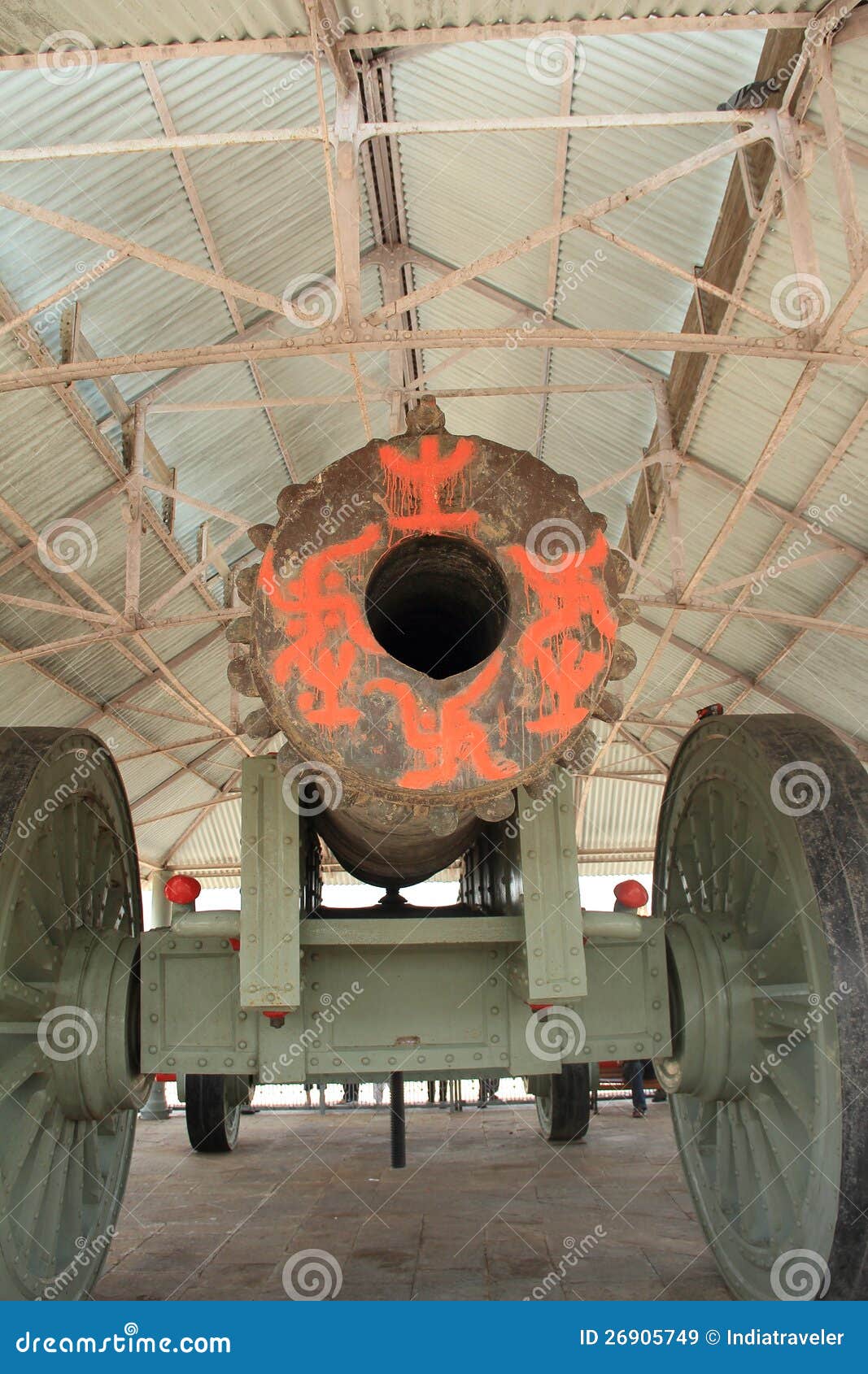 Big Cannon. stock image. Image of danger, cannon, palace - 26905749