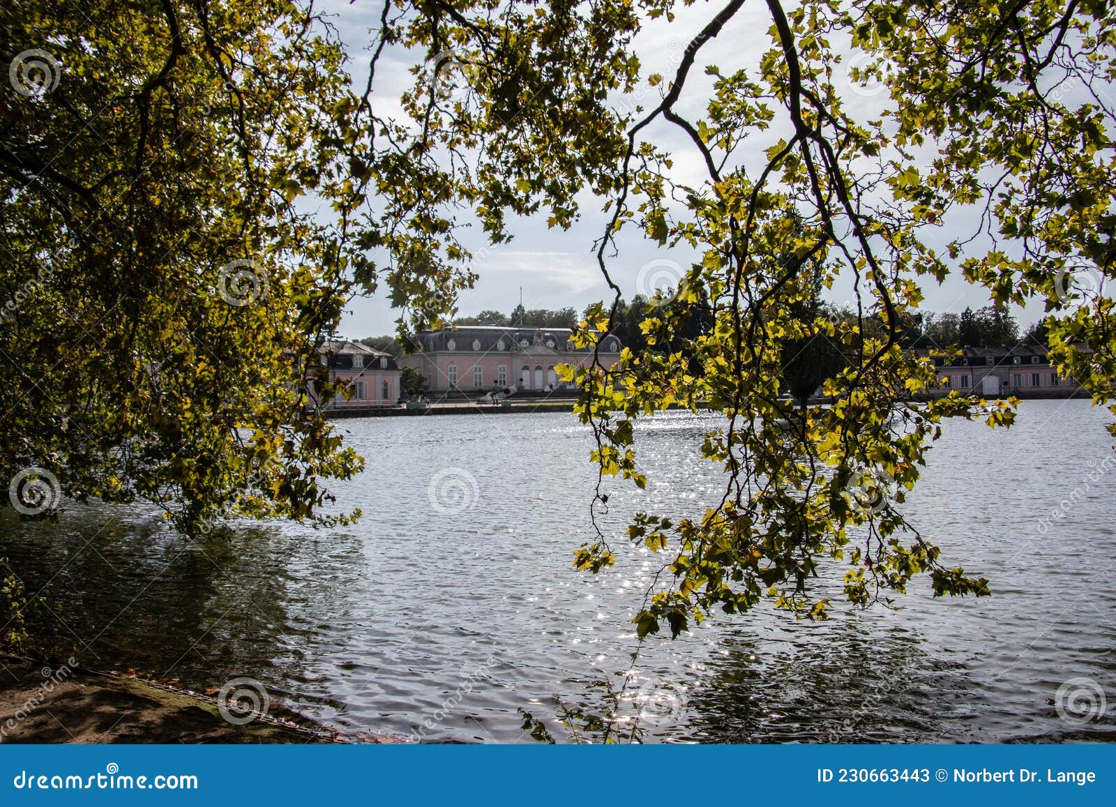 Castle Benrath stock image. Image of gardens, europe - 230663443