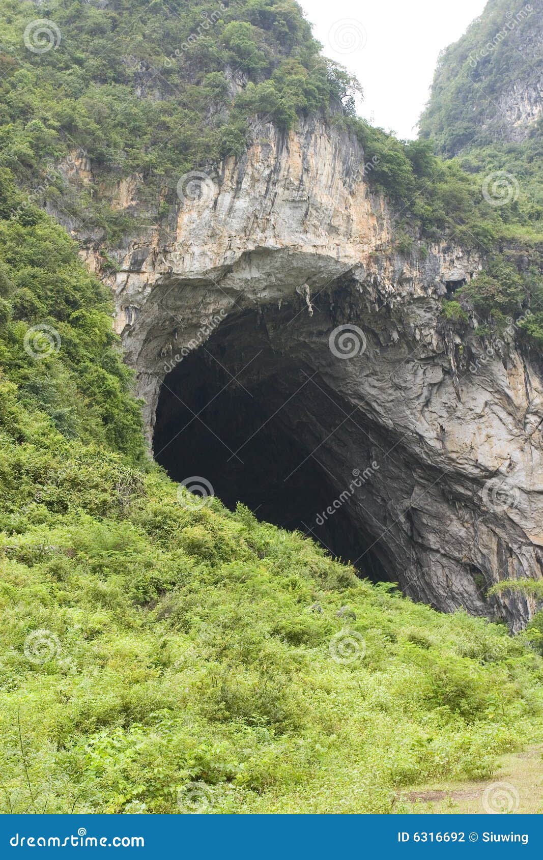 Big cave stock photo. Image of entrance, architecture - 6316692