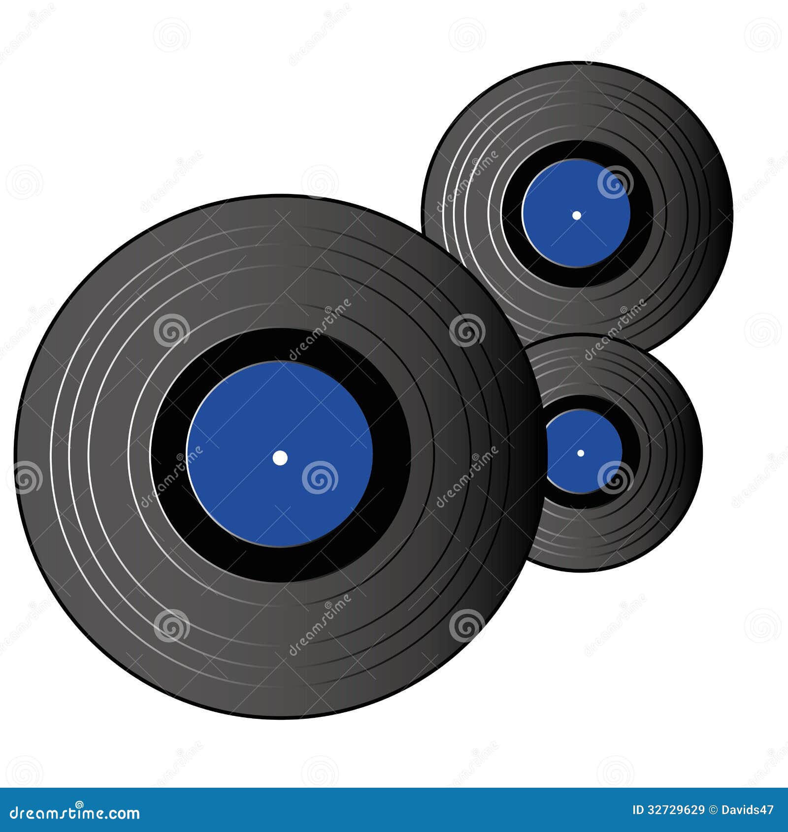 Big cds stock vector. Illustration of player, graphic - 32729629