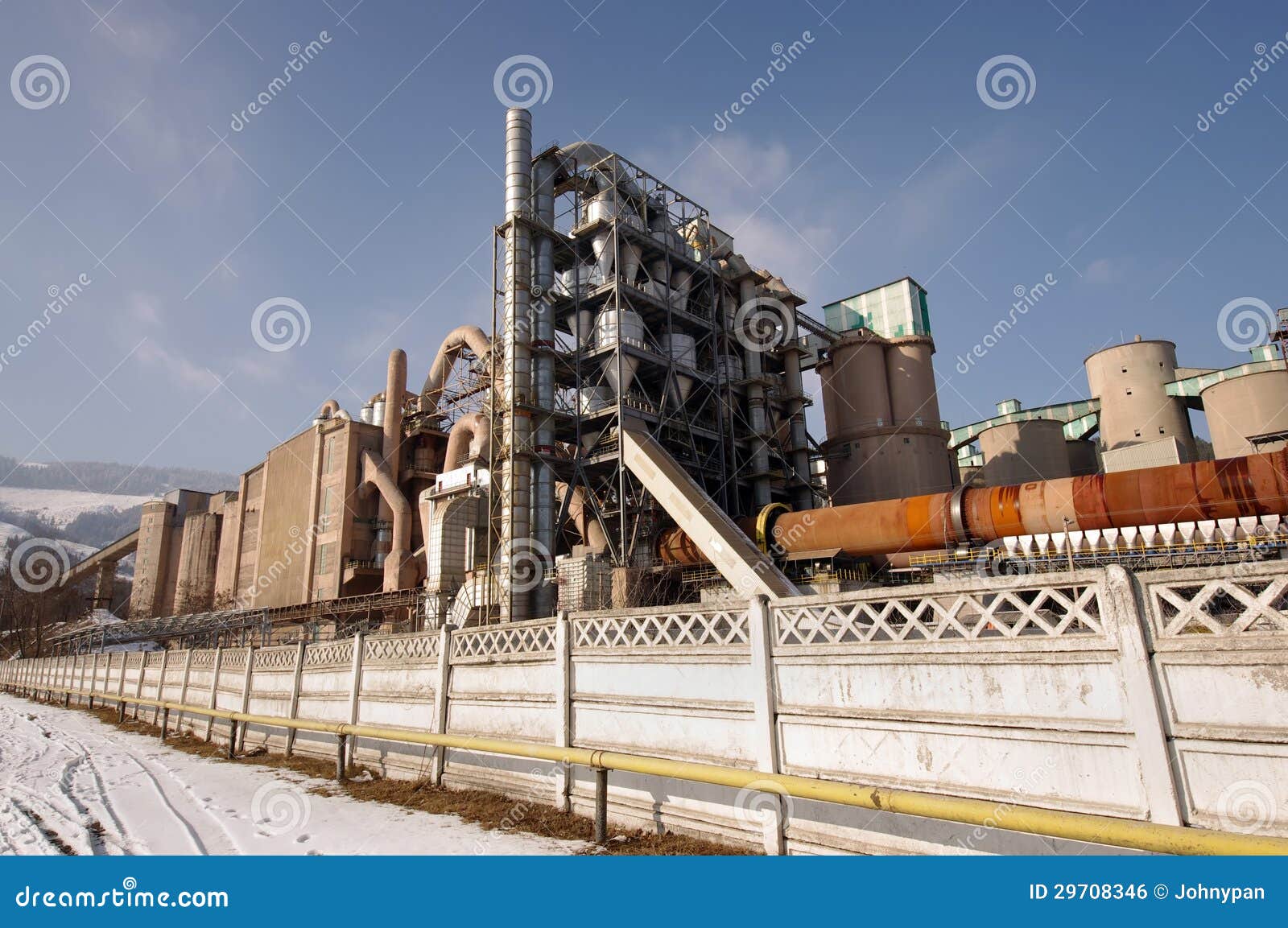 Cement factory stock photo. Image of geology, gravel - 29708346