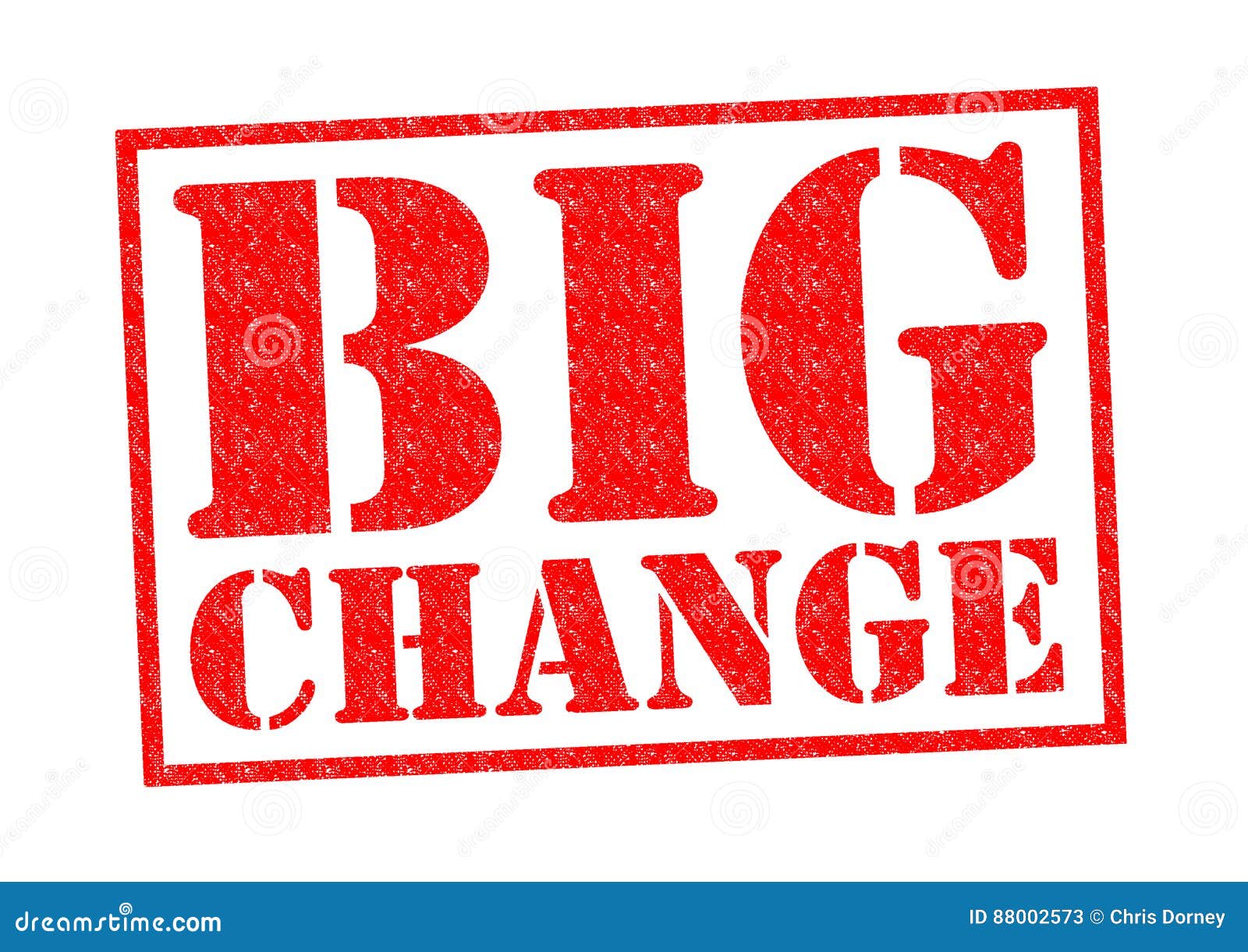 BIG CHANGE stock illustration. Illustration of adjustment - 88002573
