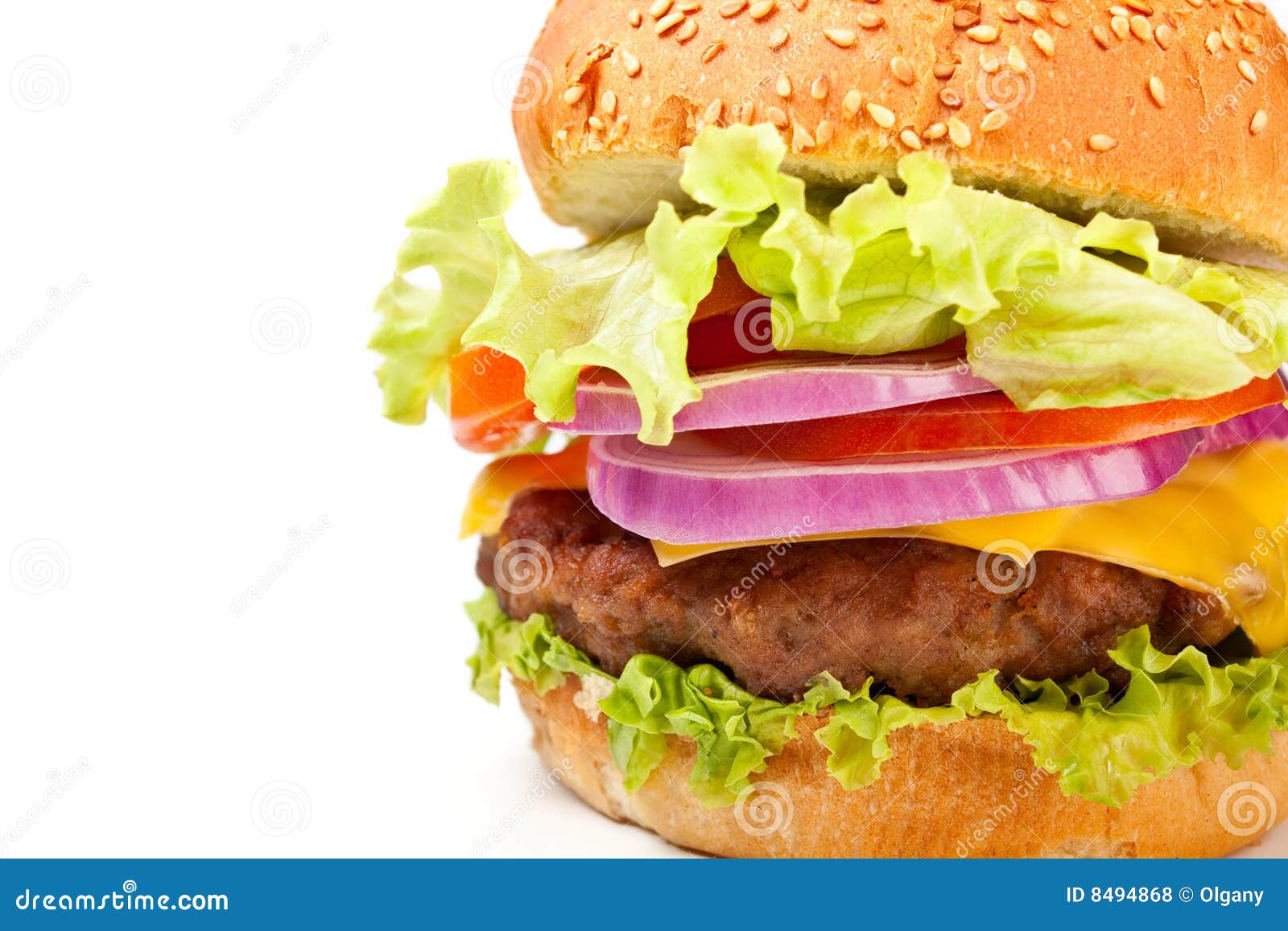 Big cheeseburger stock photo. Image of cheese, bread, cheeseburgers ...