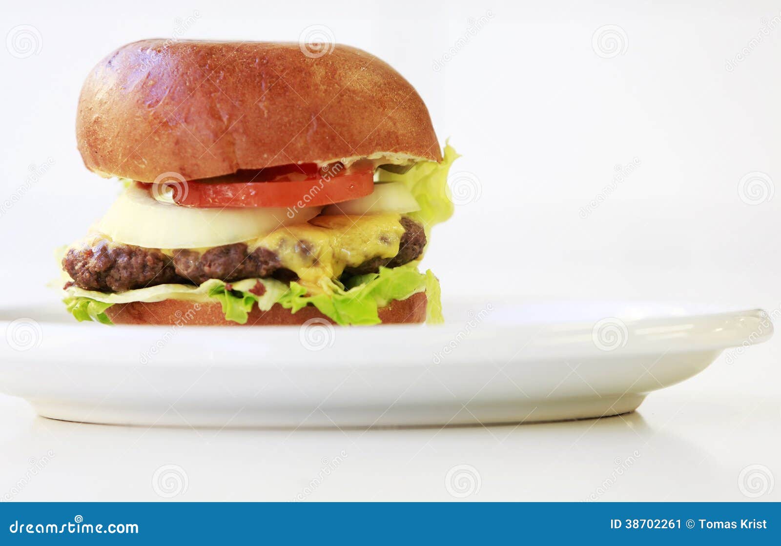 Big cheeseburger stock image. Image of onion, fastfood - 38702261