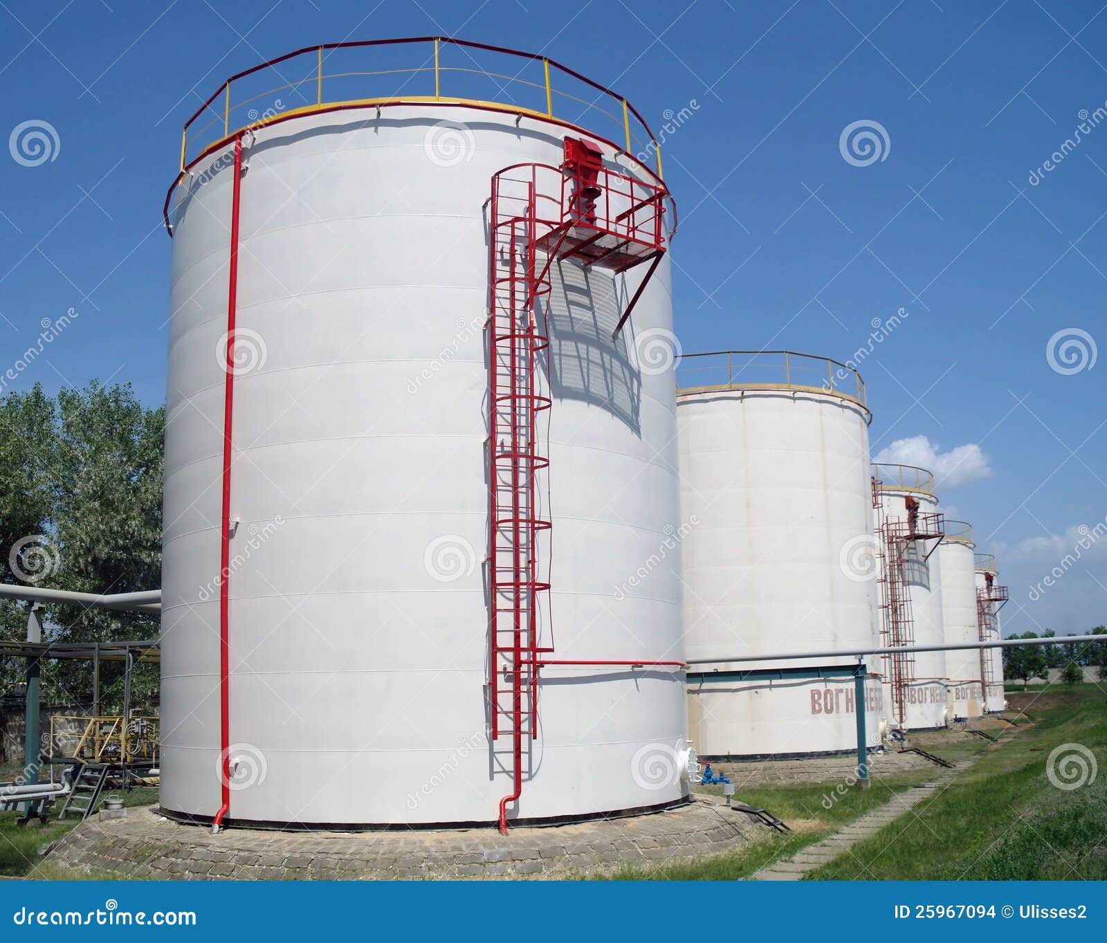Big chemical tank petrol . stock photo. Image of chemical - 25967094