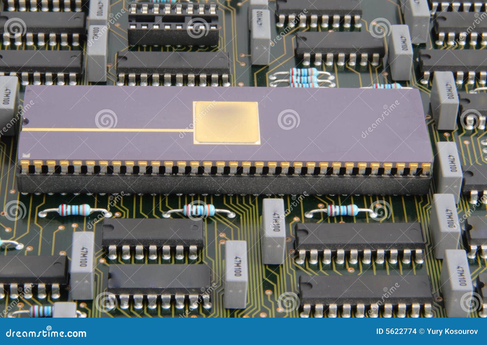 Big chip stock photo. Image of complexity, industry, printing - 5622774