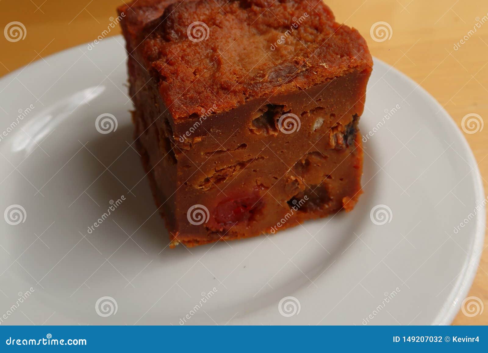 A Big Chunk of Bread Pudding Stock Photo - Image of cake, afters: 149207032