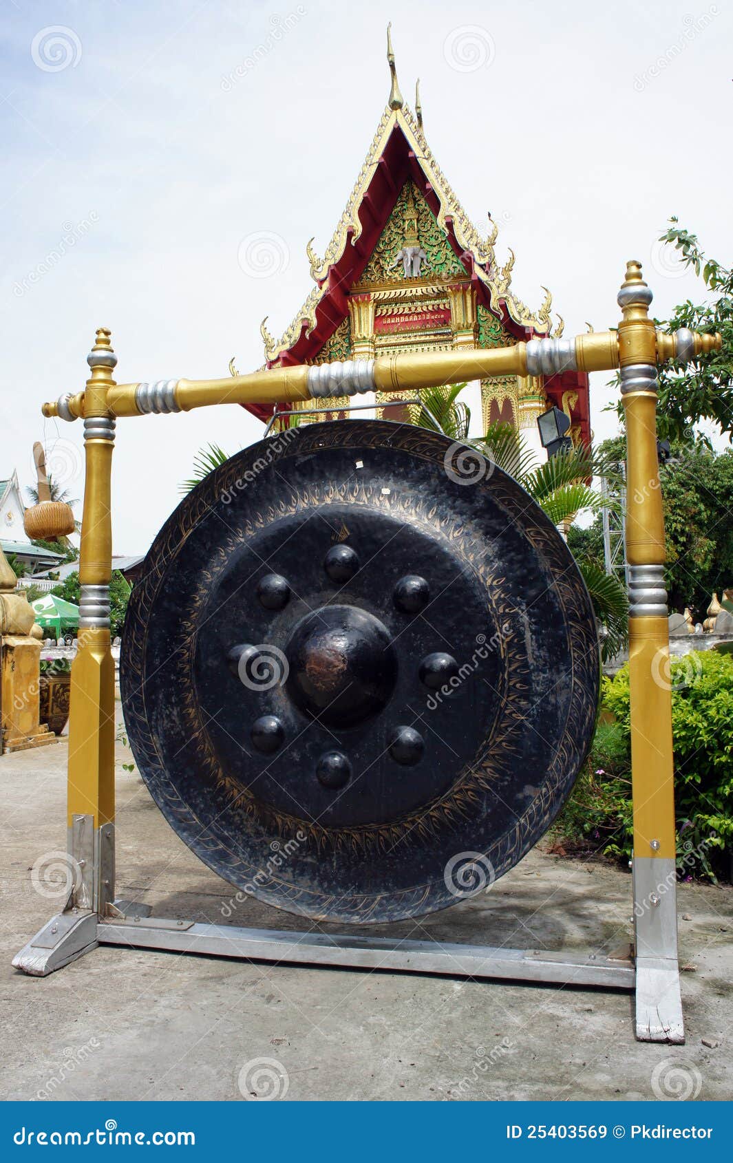 The big church bell stock image. Image of buddhist, faith - 25403569