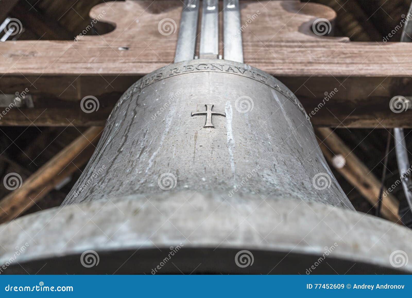 Big church bell stock image. Image of symbol, temple - 77452609