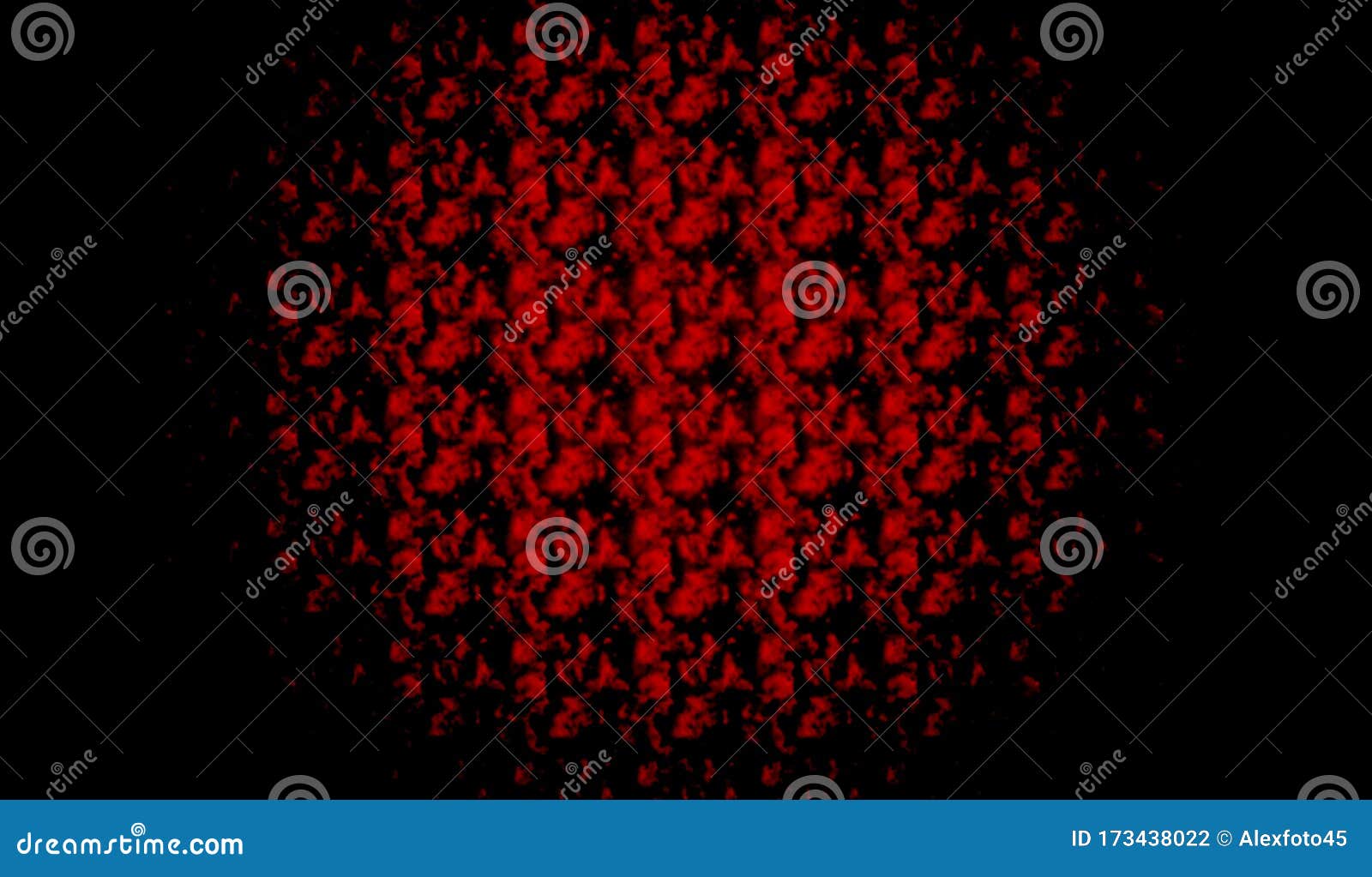Big Circle Red Cloud Texture Stock Illustration - Illustration of ...