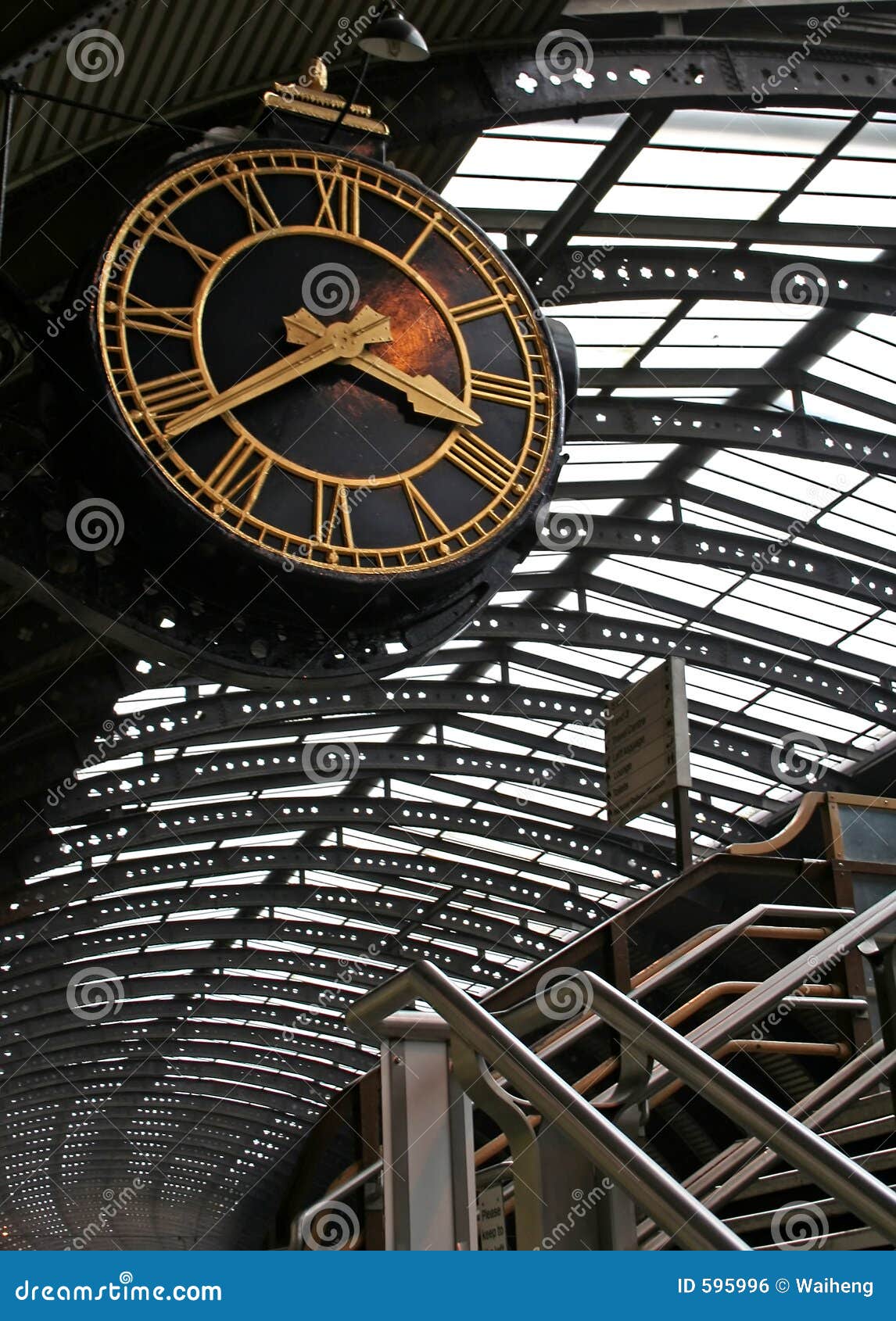 Big Clock stock photo. Image of building, construction - 595996