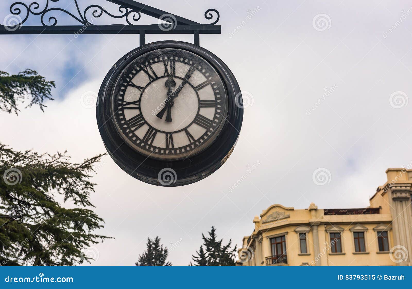 Big clock stock image. Image of wait, city, clock, parks - 83793515
