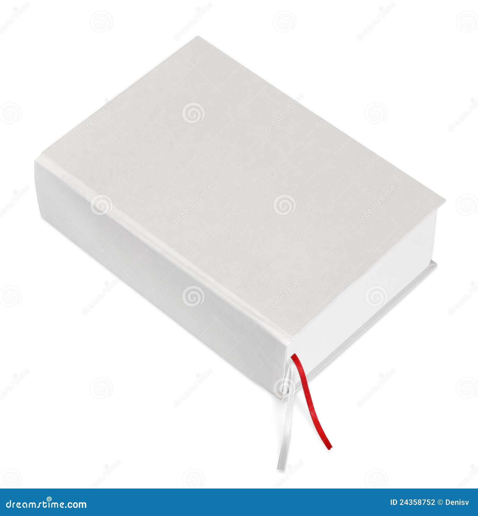 Big closed white book stock photo. Image of book, hard - 24358752