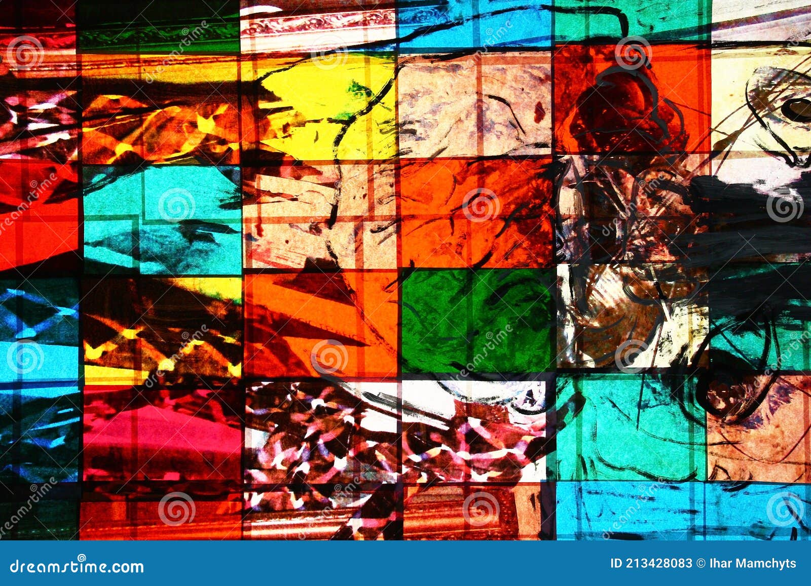 Abstract Cloth. Horizontal Arrangement. Stock Image - Image of ...