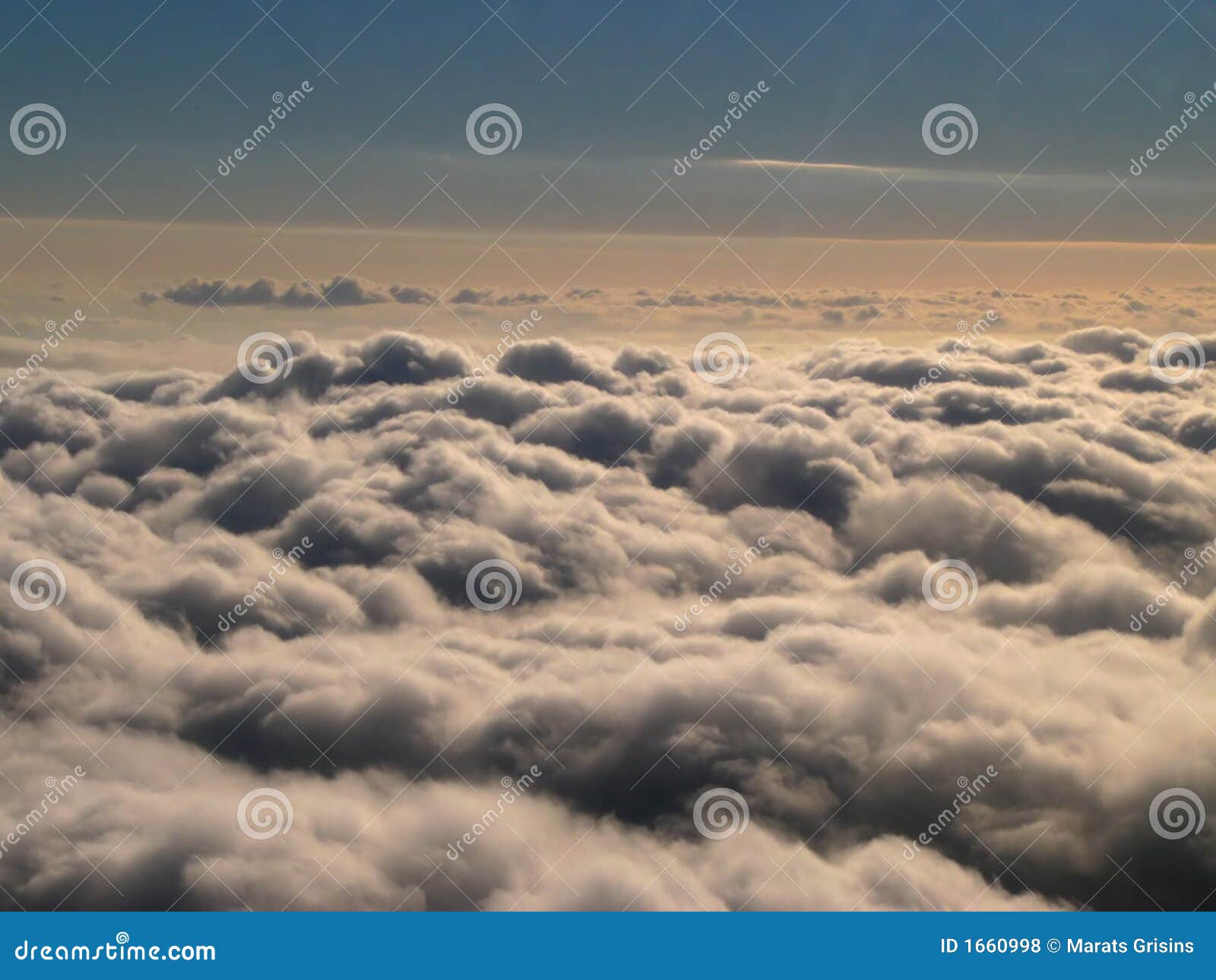 Big clouds stock photo. Image of background, chirpy, evening - 1660998