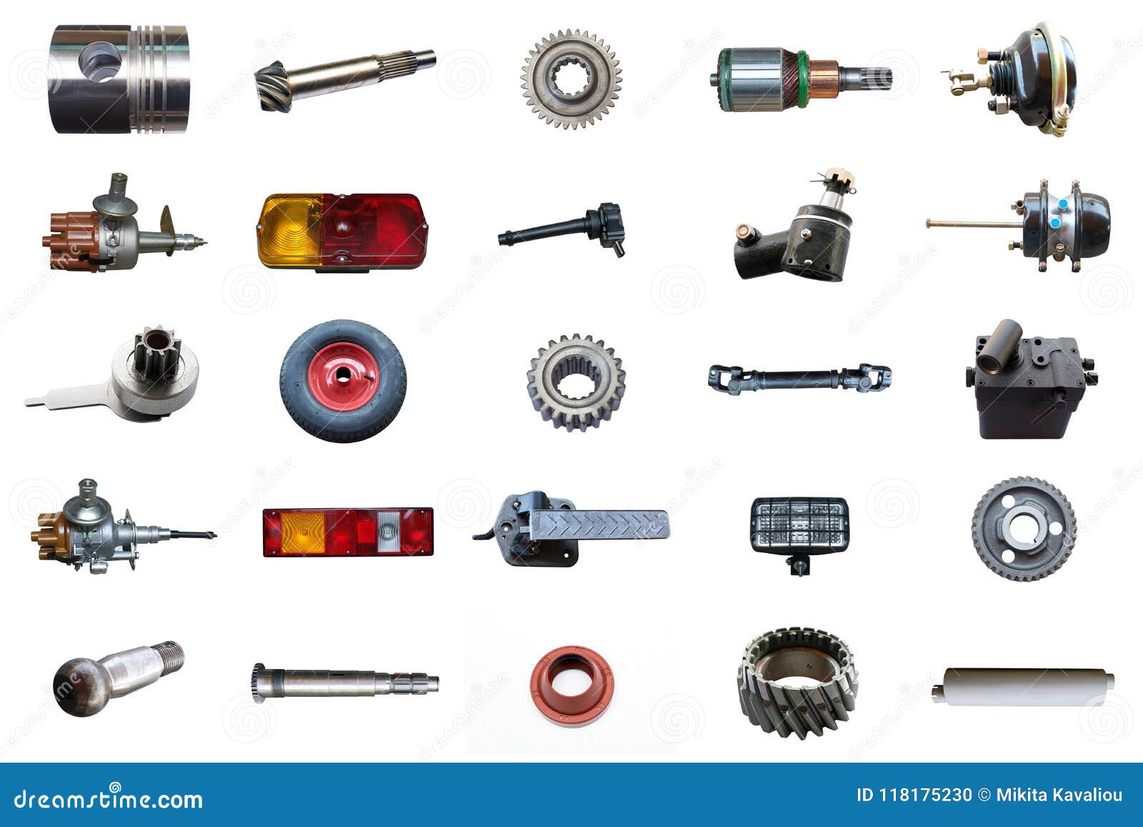 Collage parts for auto stock photo. Image of group, engine - 118175230