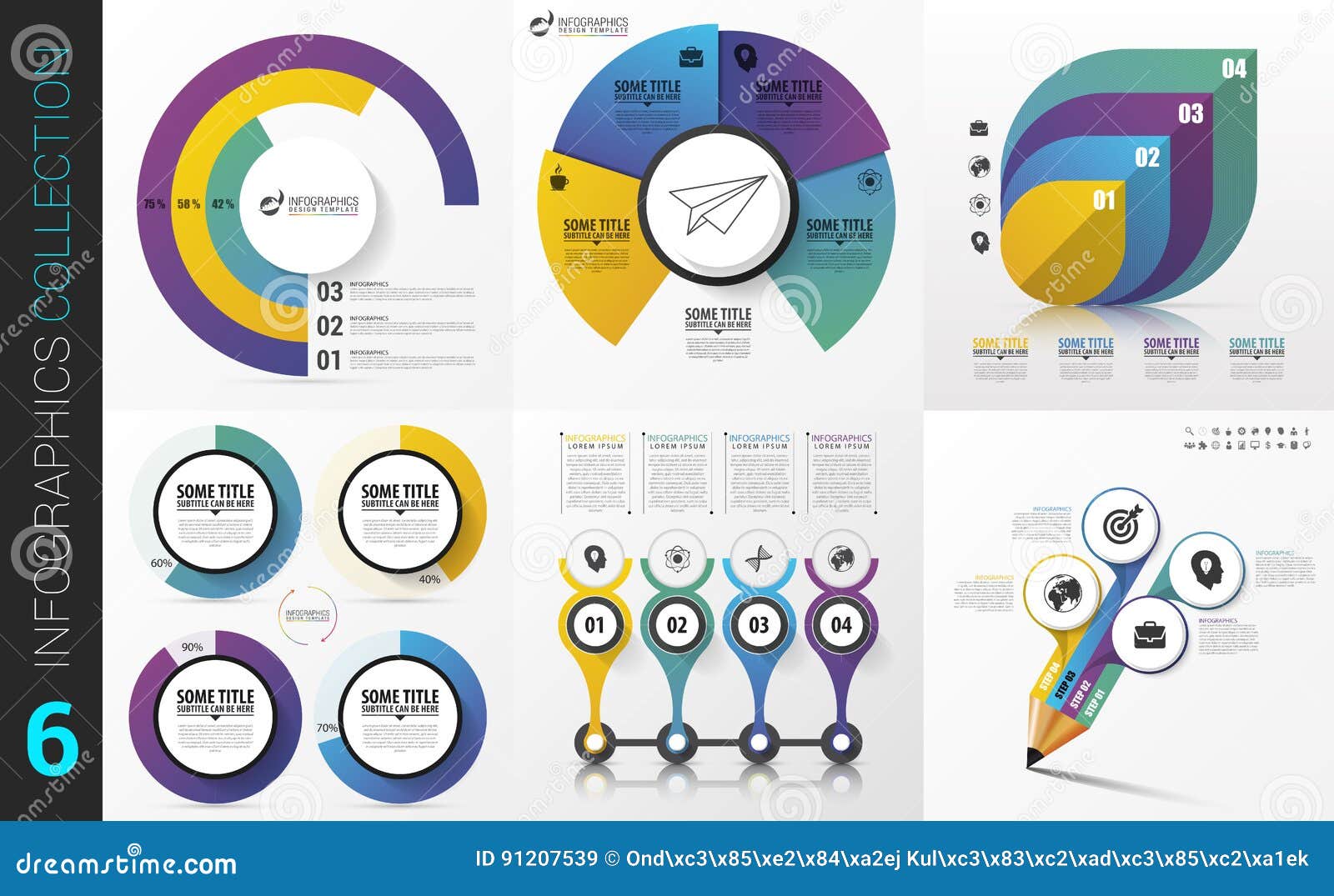 Infographics Modern Template To Classify Data And Information Vector ...