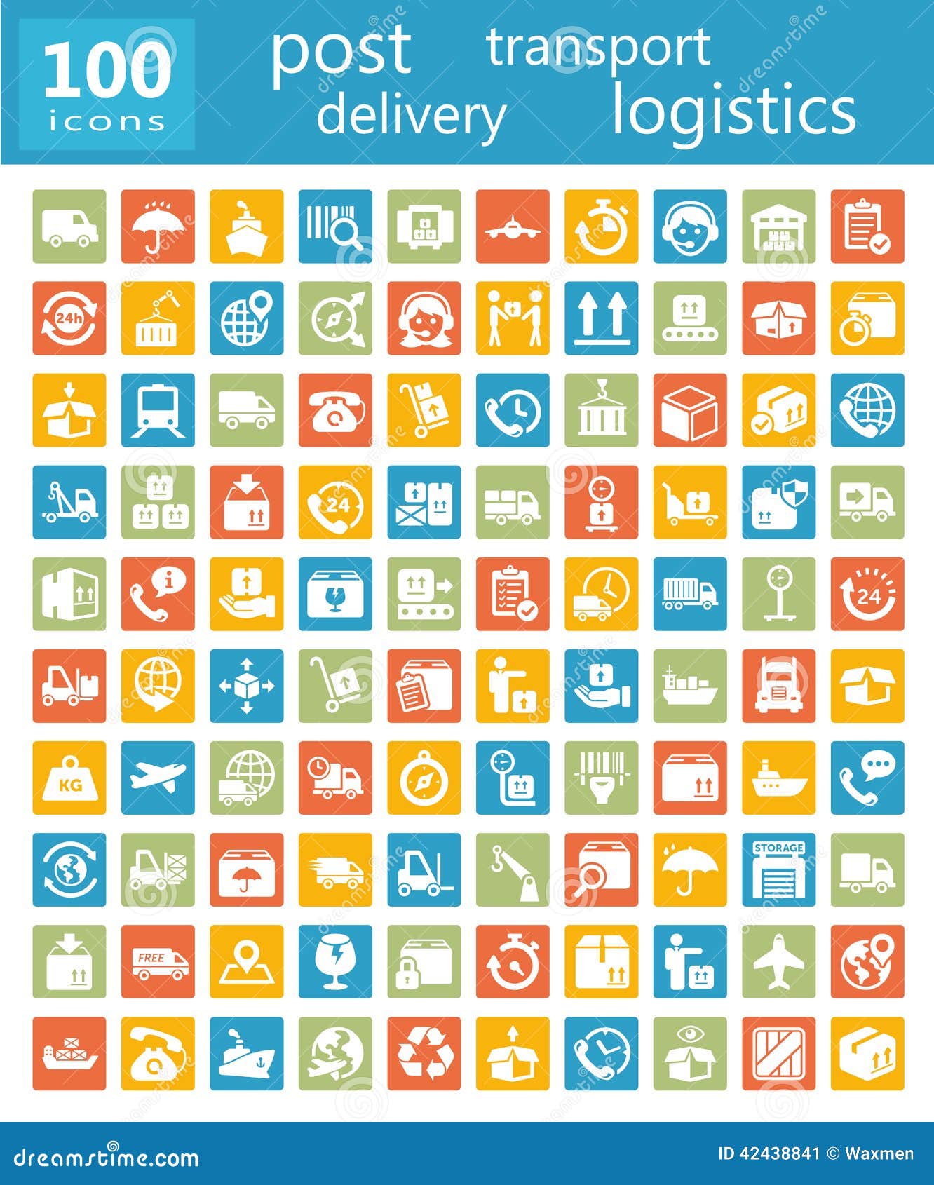 Big collection of icons stock vector. Illustration of internet - 42438841