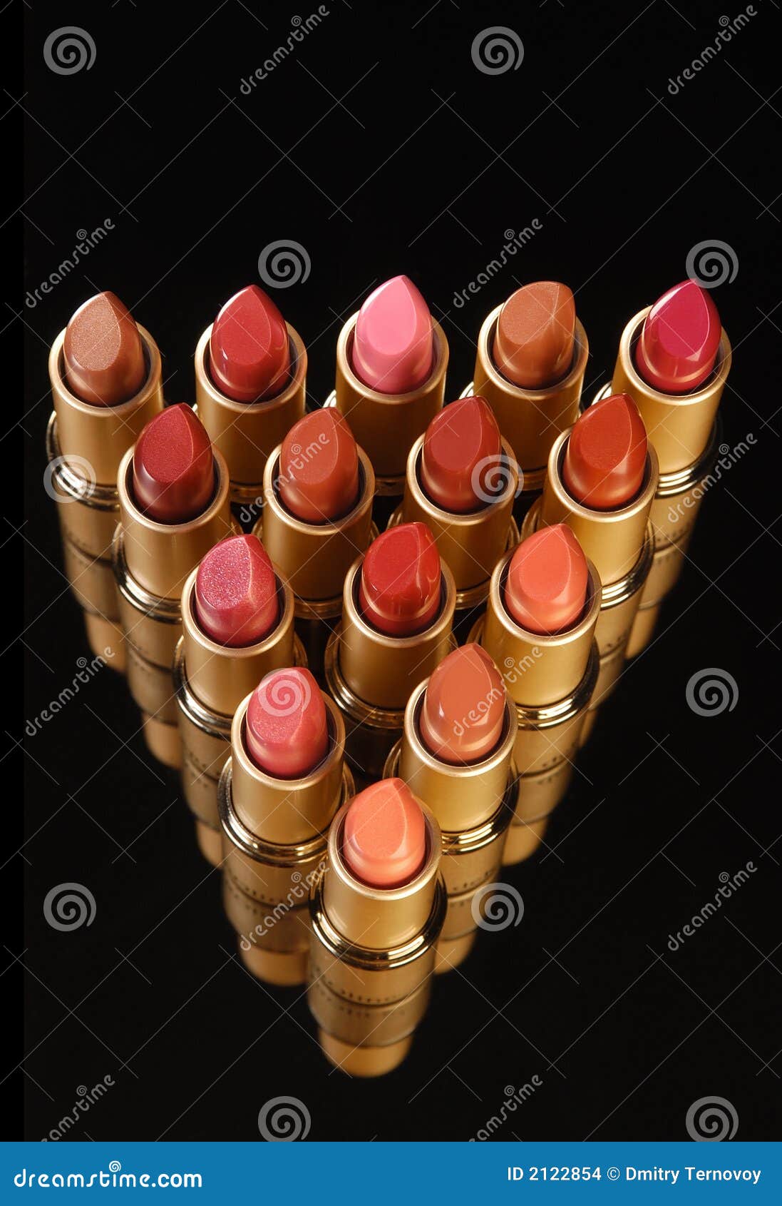 Big Collection of Lipsticks Stock Photo - Image of bristles, brush: 2122854