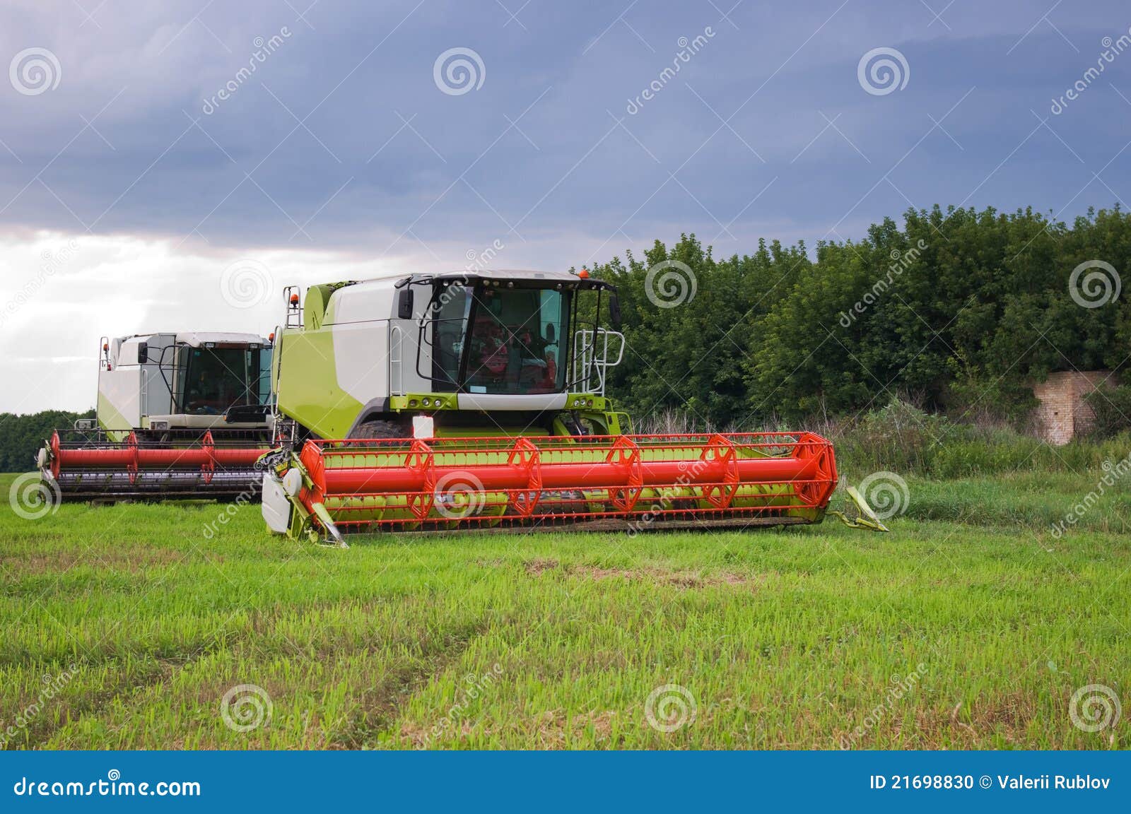 Big combine stock photo. Image of rural, farm, power - 21698830