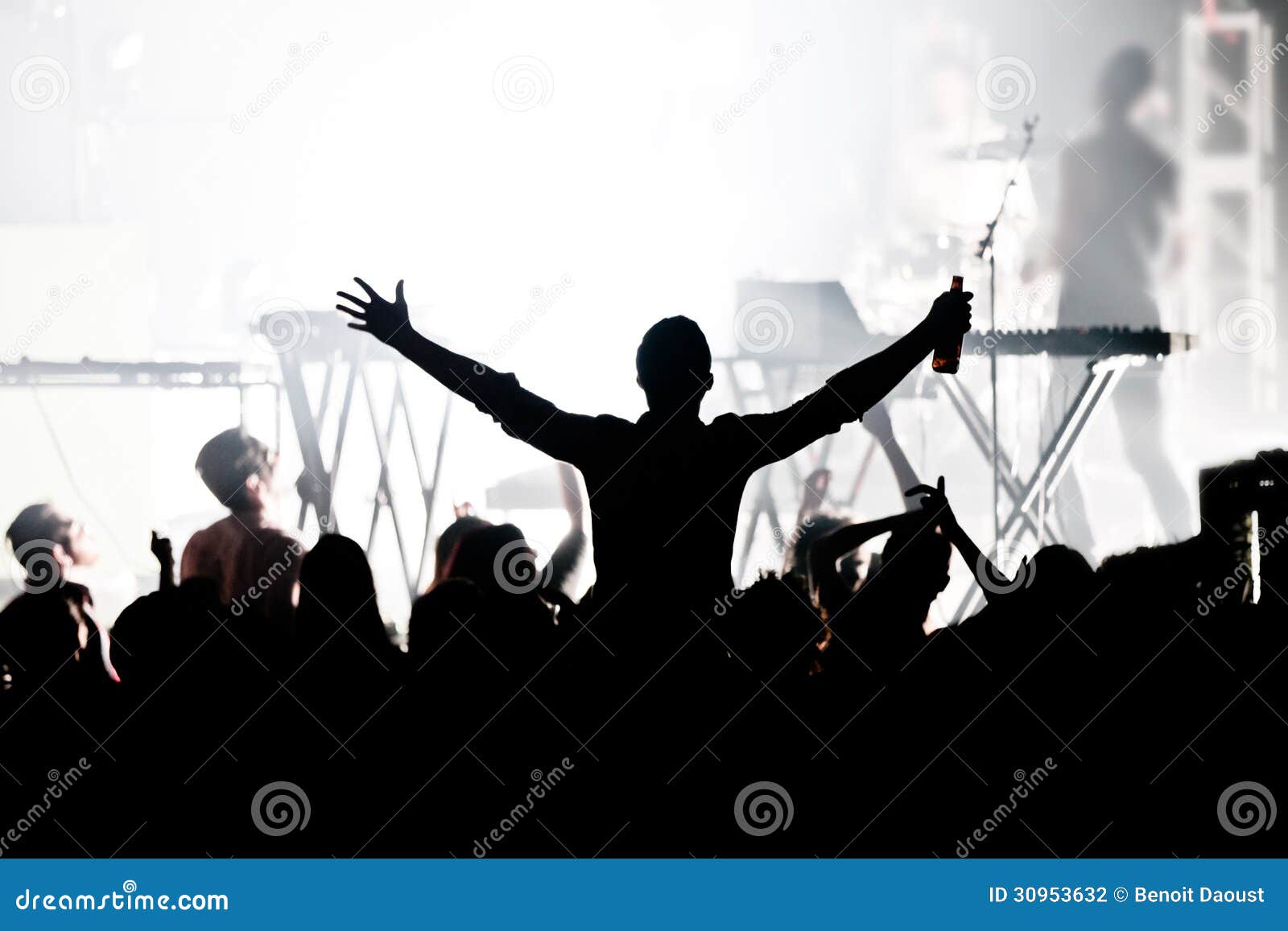 Big concert stock photo. Image of event, nightlife, excitement - 30953632