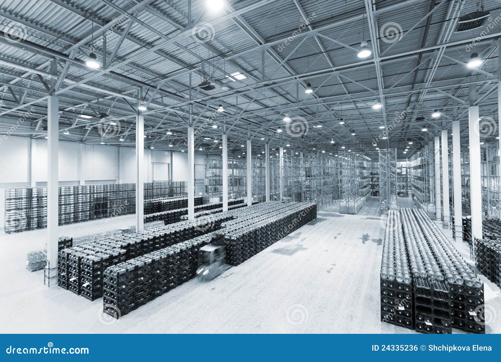 Big Constitution for Storage of Finished Goods Stock Photo - Image of ...