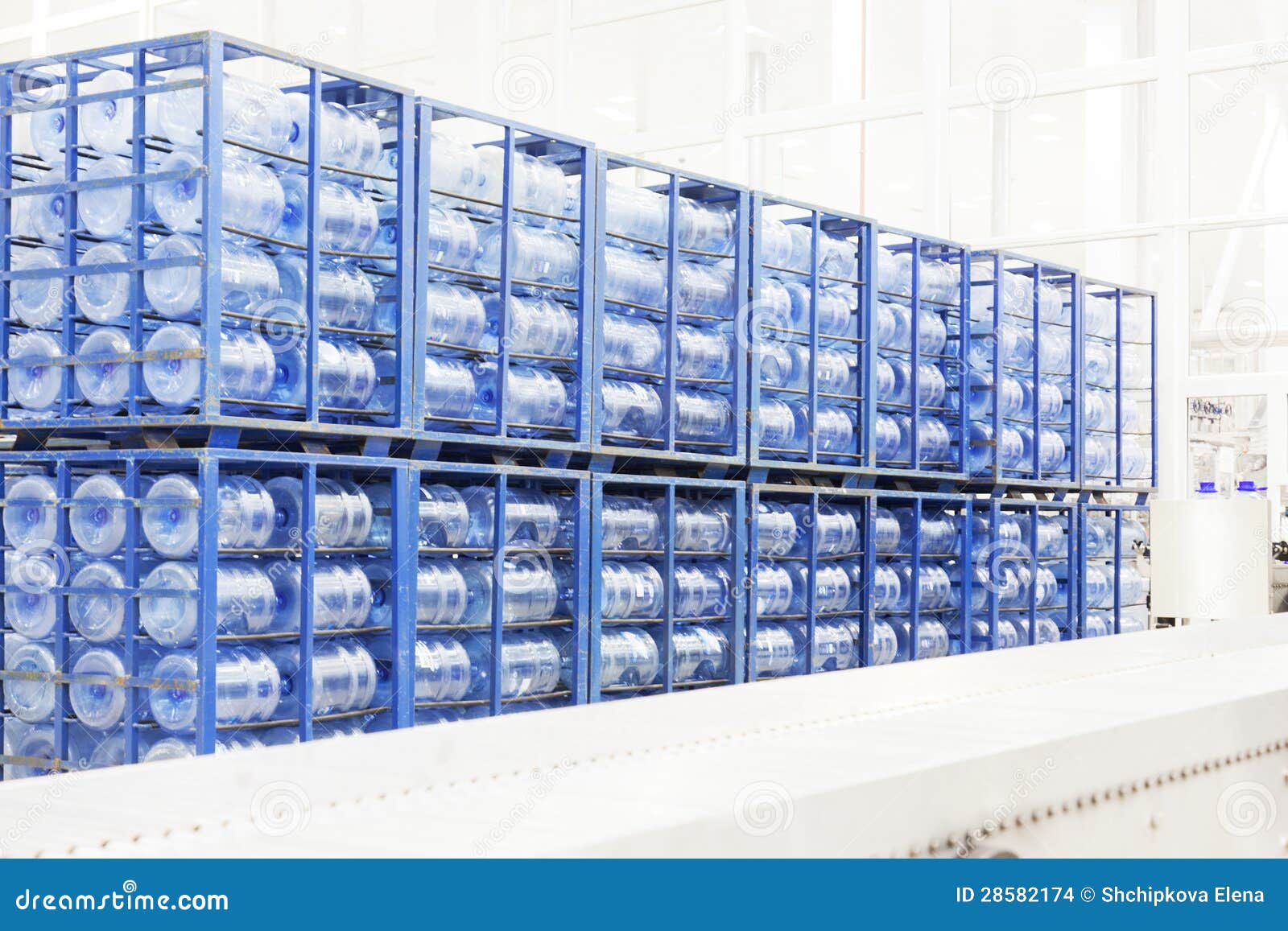 Big Constitution for Storage of Finished Goods Stock Photo - Image of ...