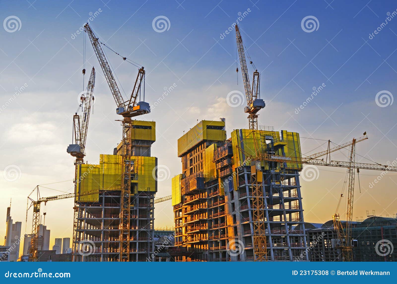 Big construction site stock photo. Image of engineering - 23175308