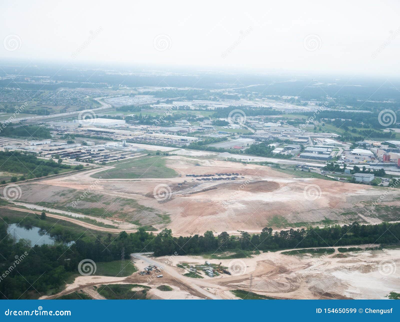 Big construction site stock image. Image of panorama - 154650599