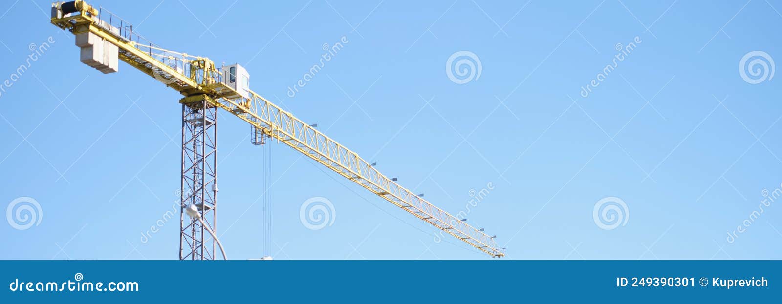 Big Construction Site Include Several Cranes Working on Building ...