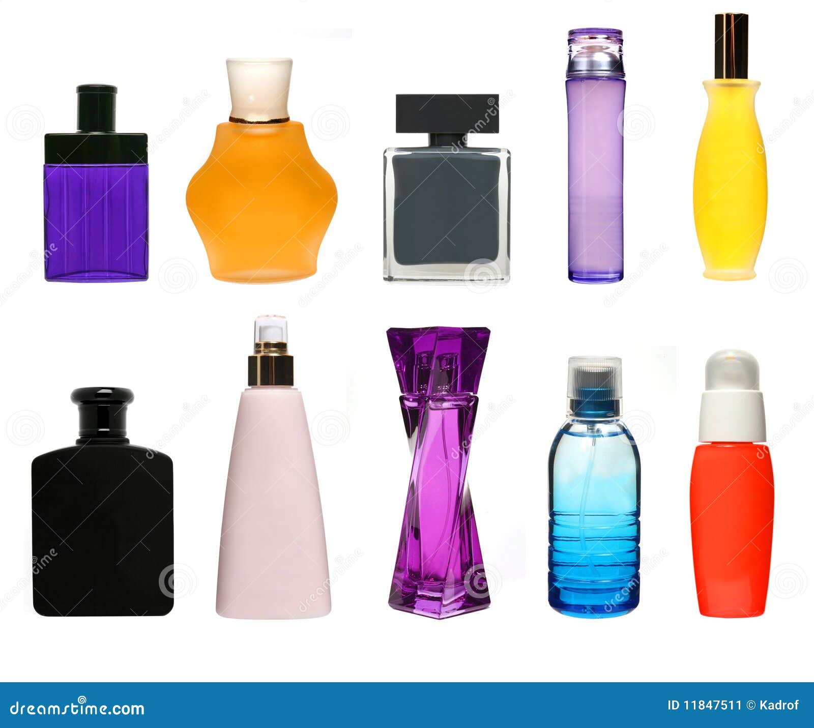 Big cosmetic bottles set stock image. Image of health - 11847511
