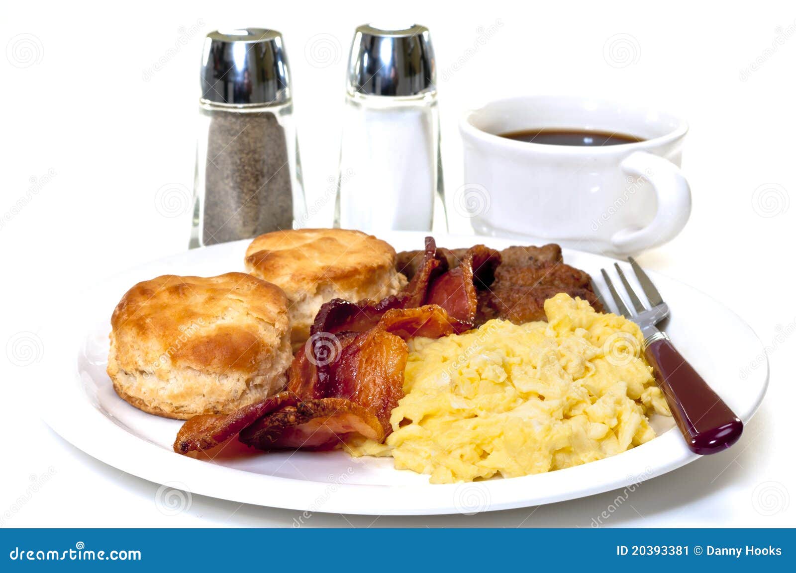 Big Country Breakfast Isolated Stock Image - Image of dine, buttermilk ...