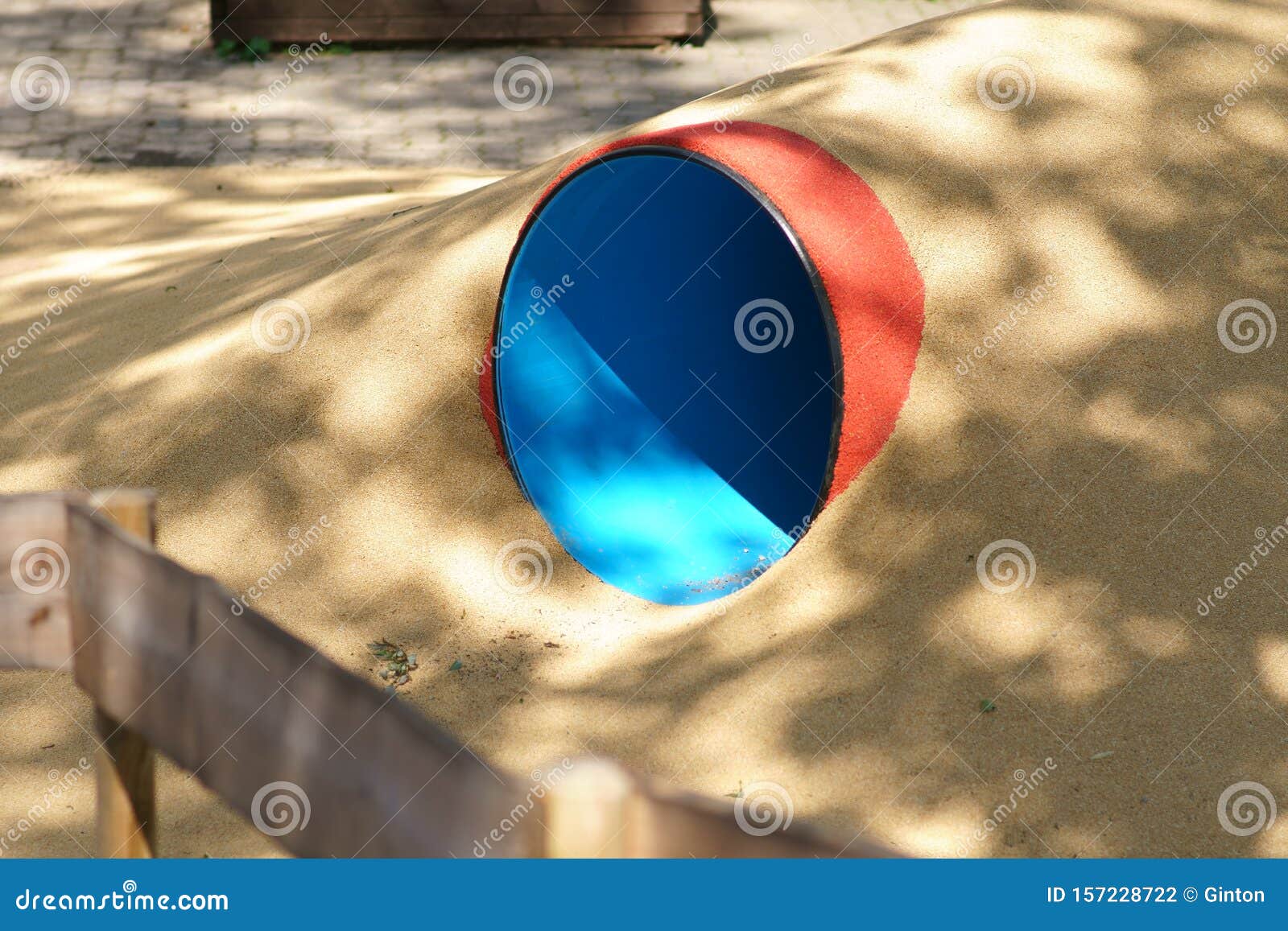 Toddler pipe on playground stock photo. Image of hiding - 157228722