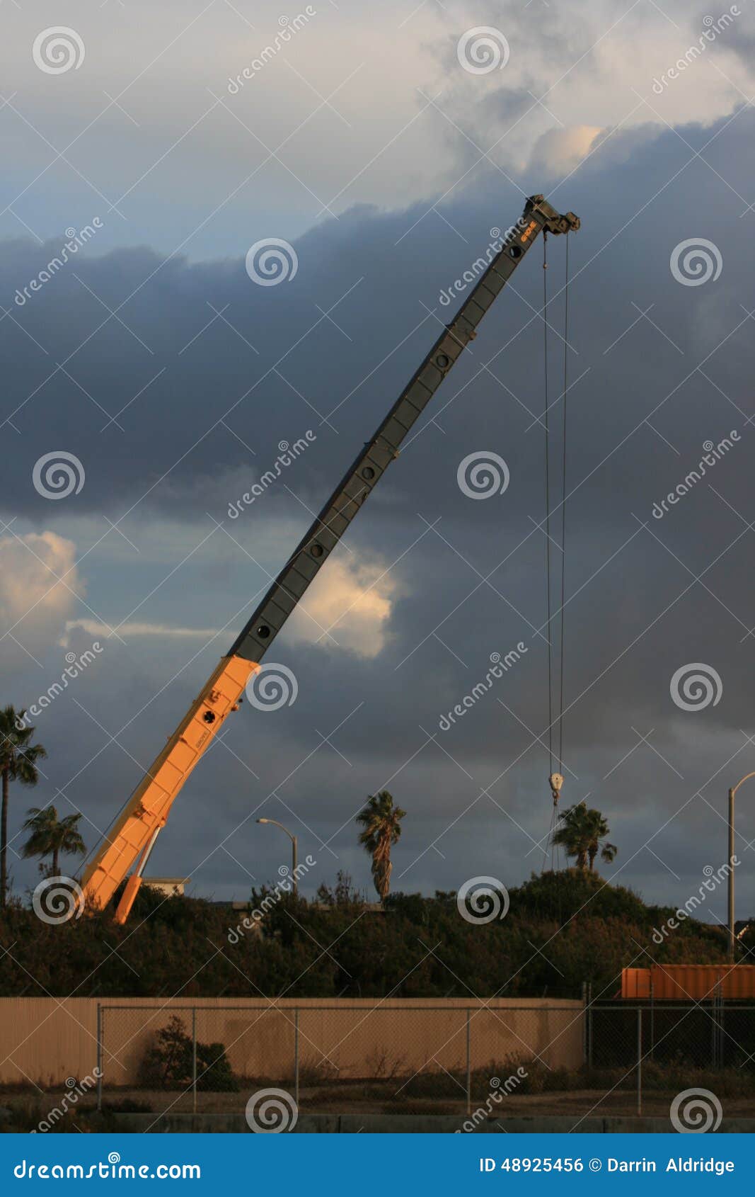 Big crane stock photo. Image of constructional, working - 48925456