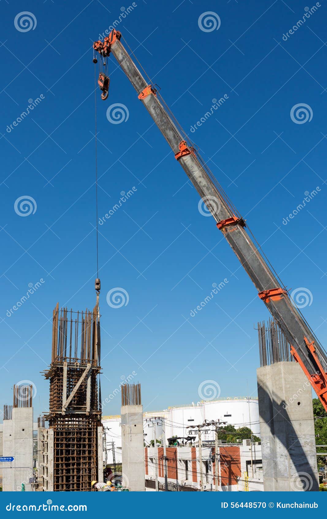 Big crane stock photo. Image of competitive, athletic - 56448570
