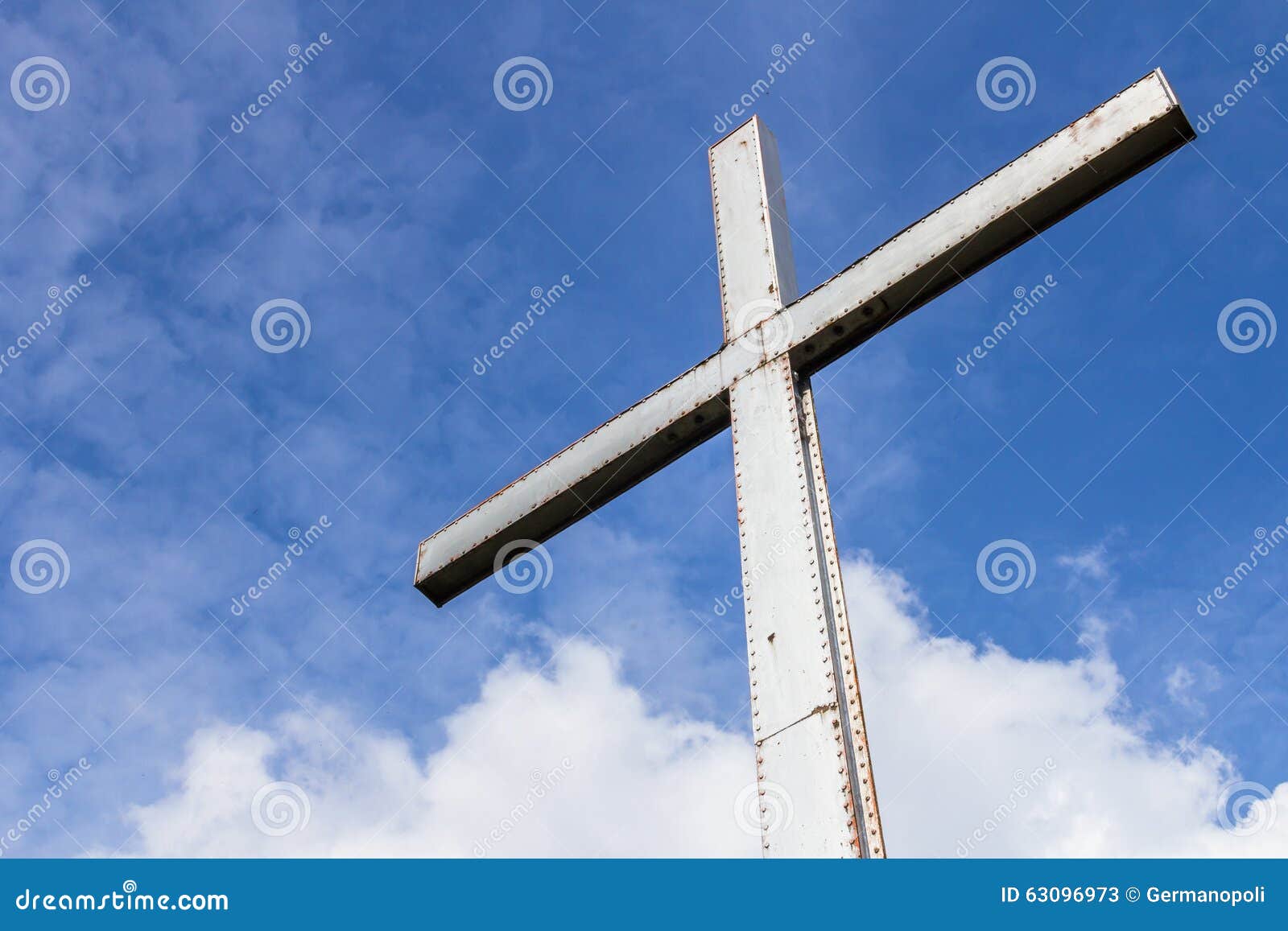 Big cross stock image. Image of cross, symbol, dramatic - 63096973