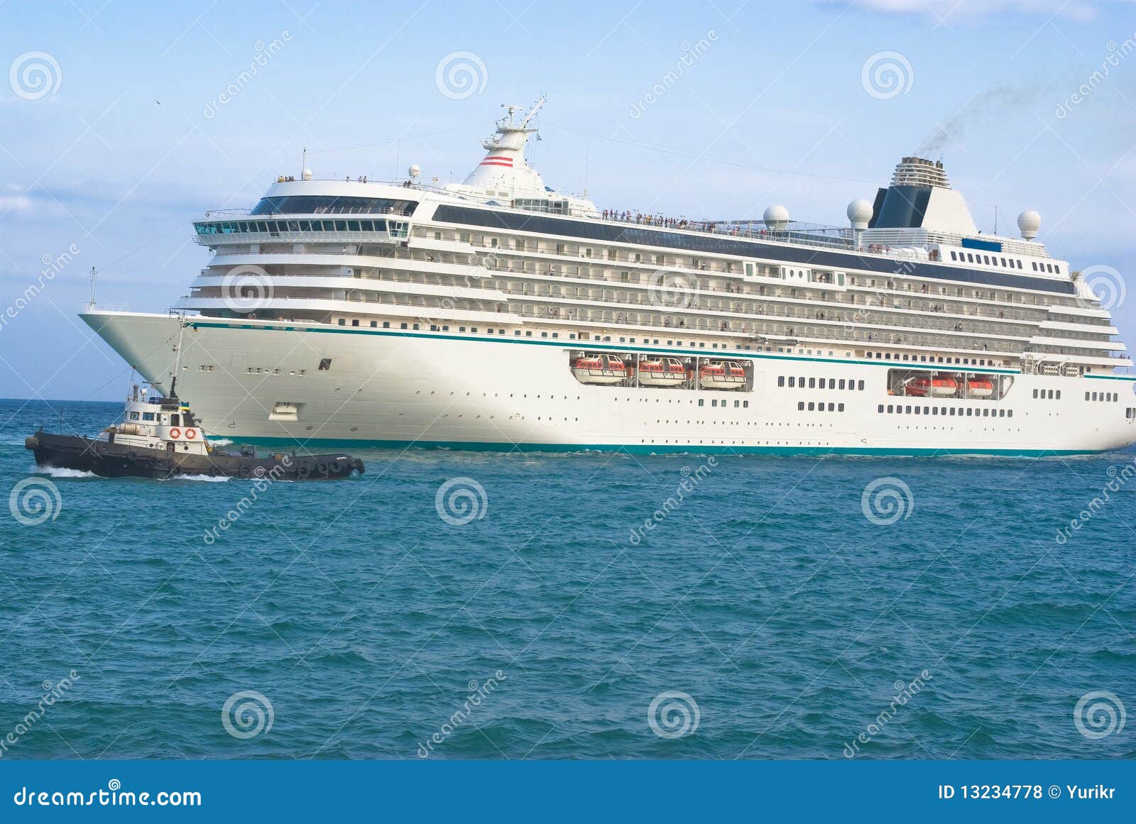 Big cruise ship stock photo. Image of stern, black, ship - 13234778